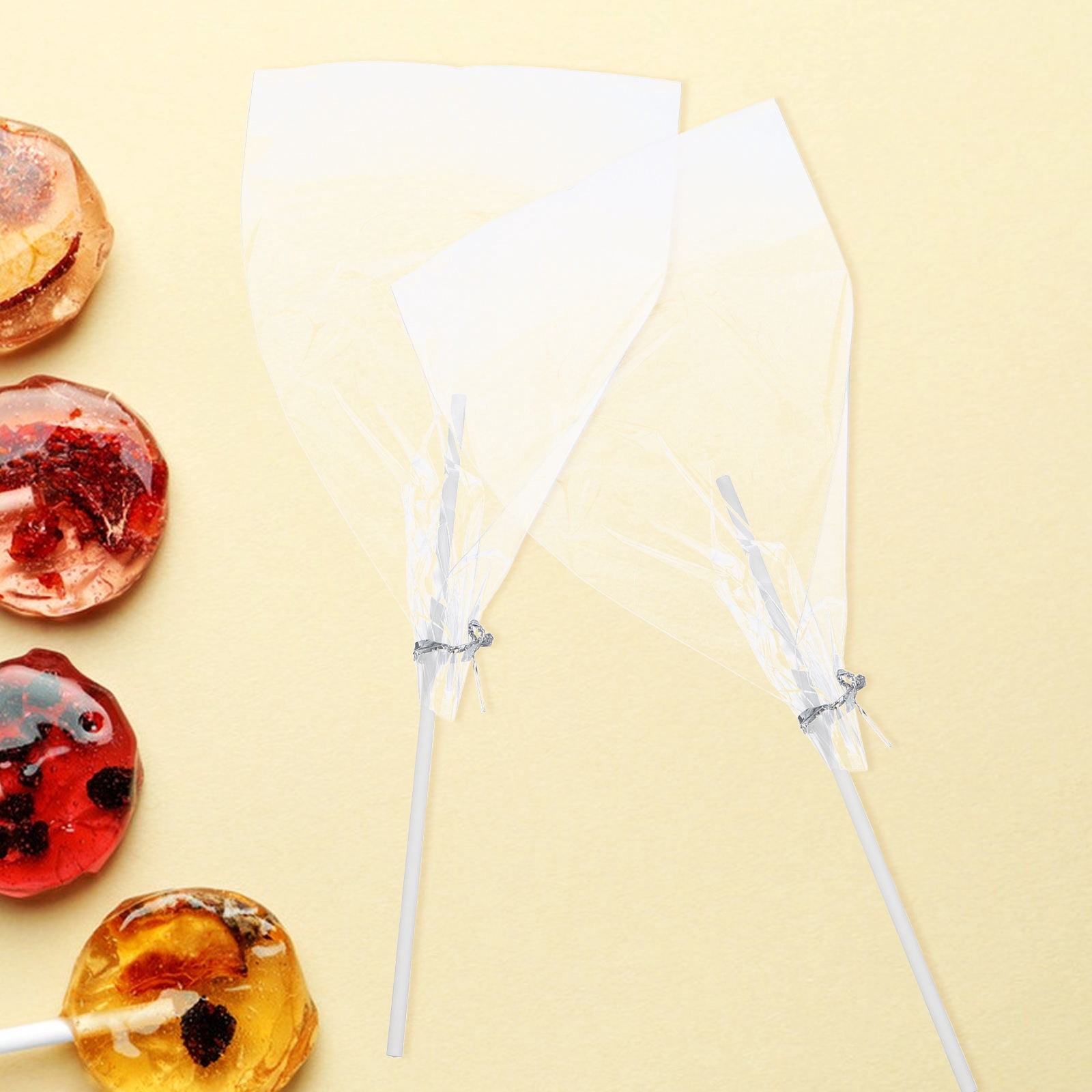 Raindrops 100 Sets DIY Lollipop Making Kit With Cake Pop Sticks Candy ...