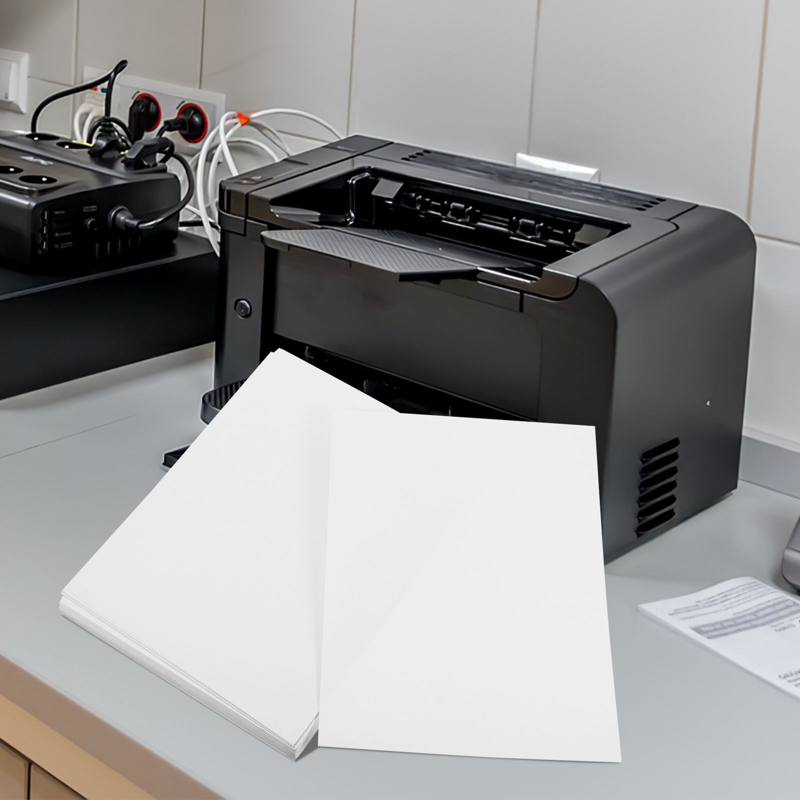 Raindrops 100 Sheets Matte Self Adhesive Label A4 Paper Address Labels ...