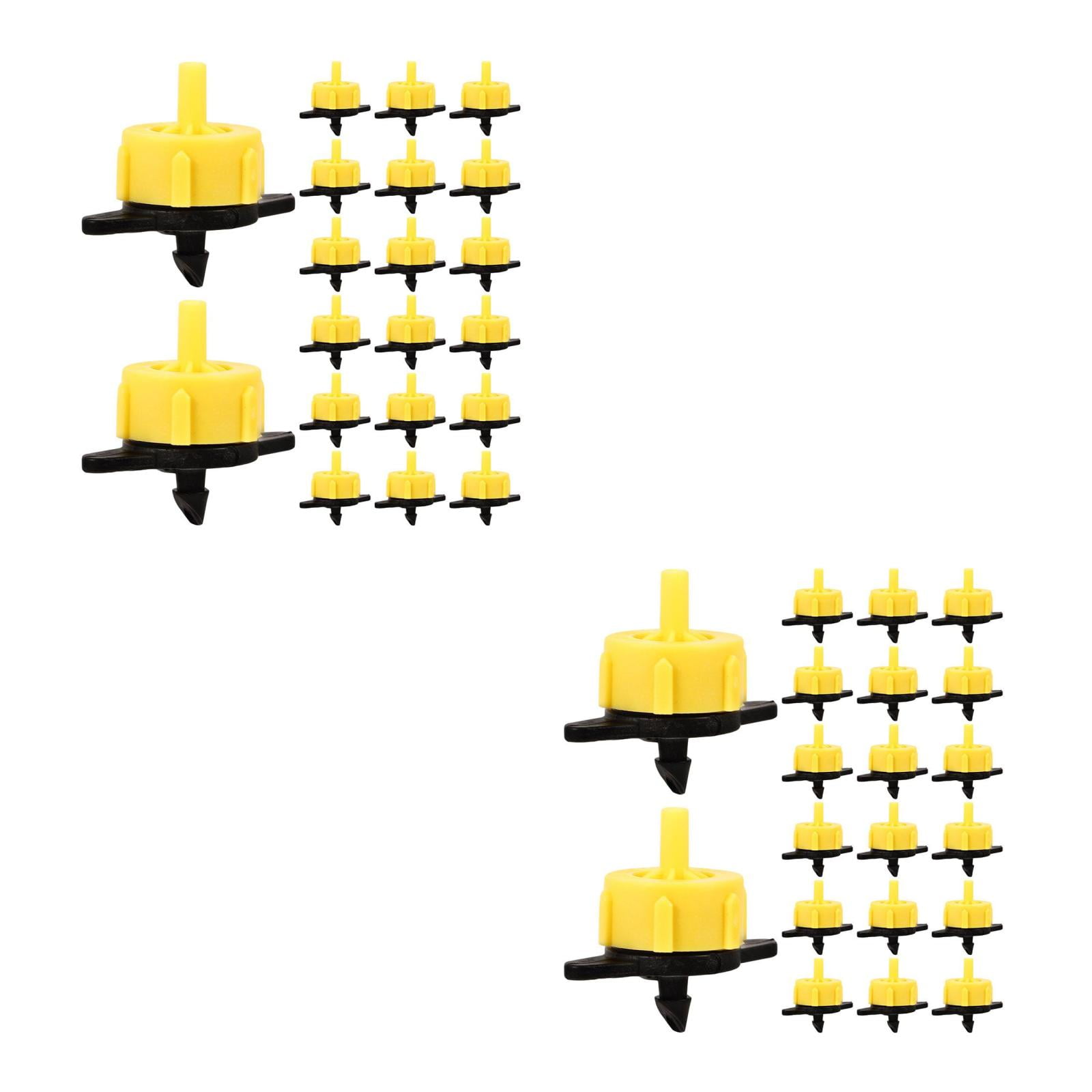 Raindrops 100 pcs Drip Irrigation Emitters Pressure Compensating ...