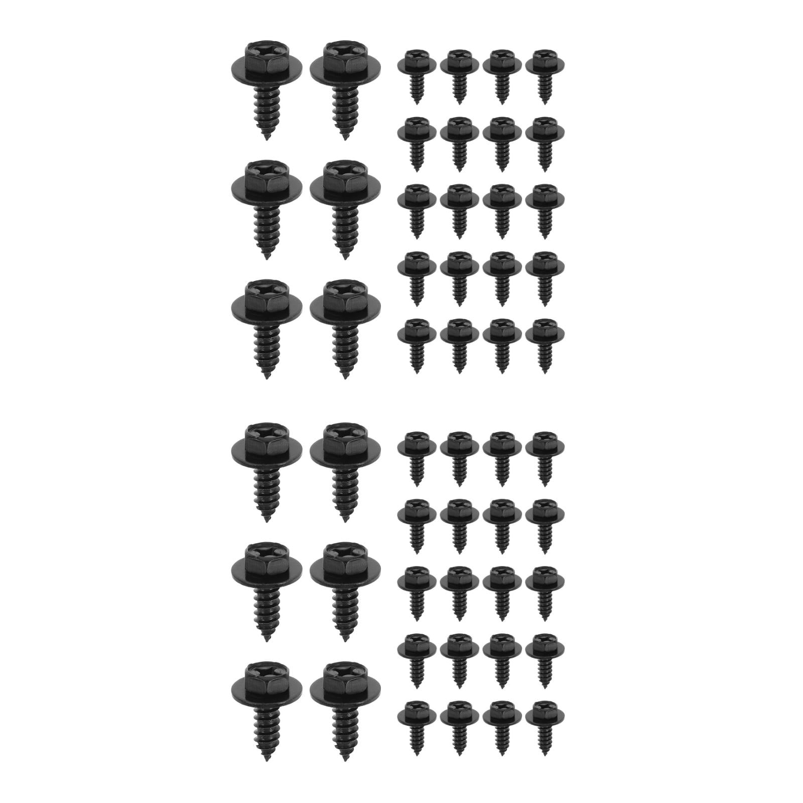 Raindrops 100 pcs Heavy Duty Metal Screws For Auto Metal Hexagonal ...