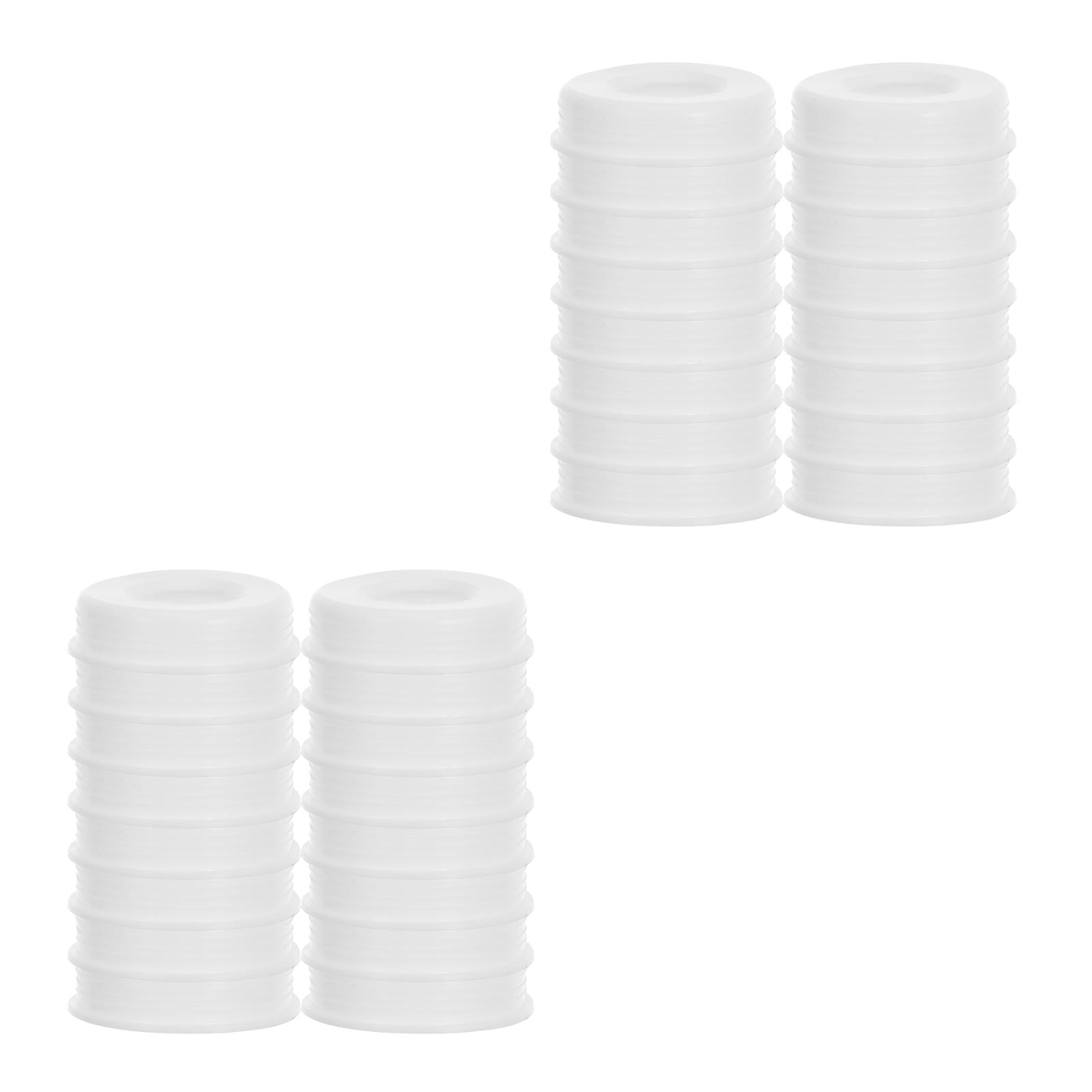 Raindrops 100 pcs Poster Tube End Caps Plastic Round End Caps Plugs for ...