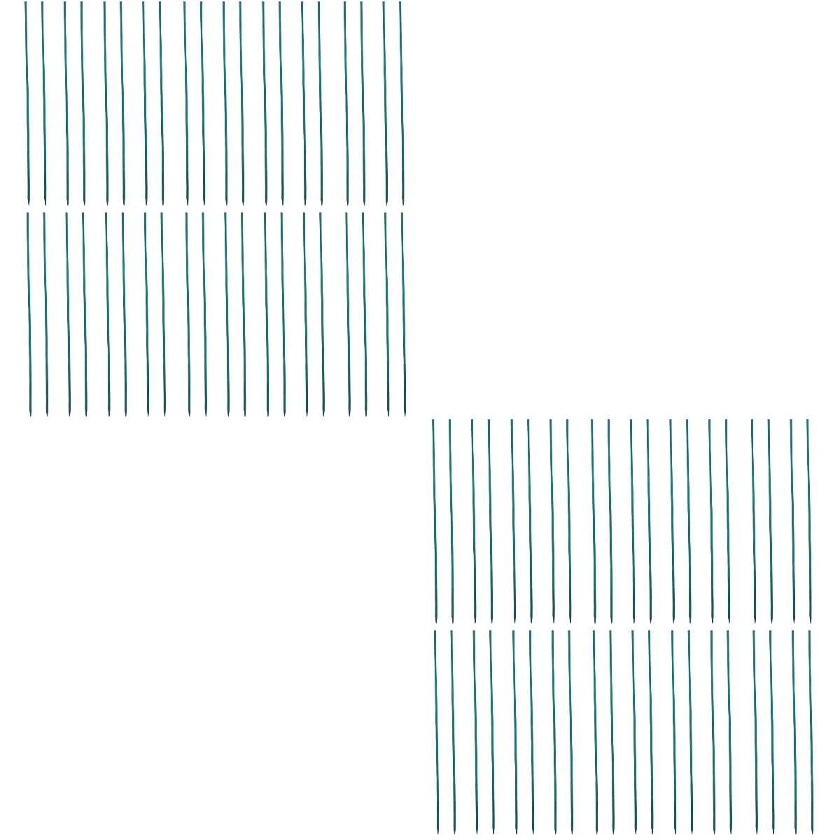 Raindrops 100 pcs Potted Plant Sticks DIY Flower Garden Stakes Climbing ...