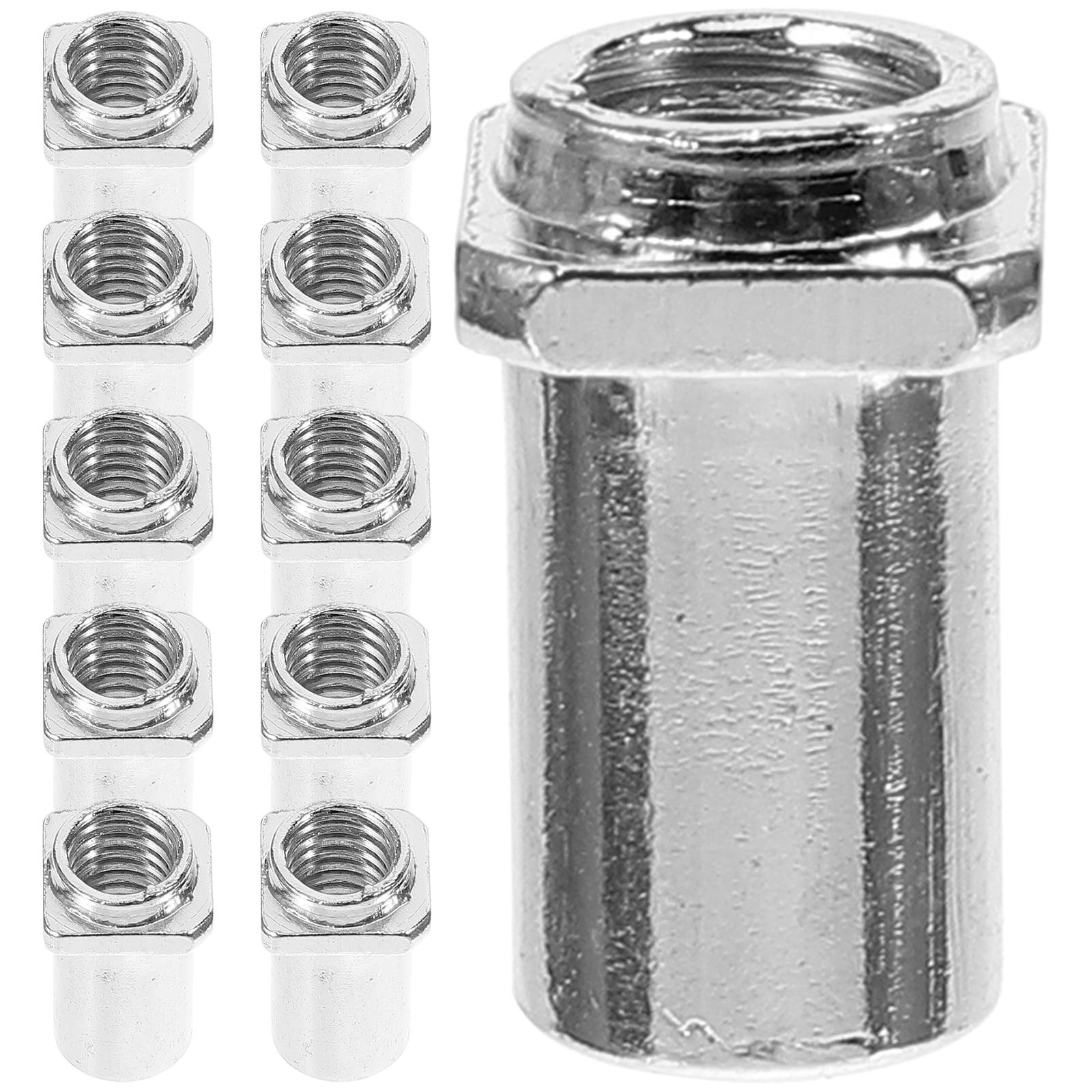 Raindrops 100 pcs Tom Lug Swivel Nut Snare Drum 5mm Swivel Nut Part ...