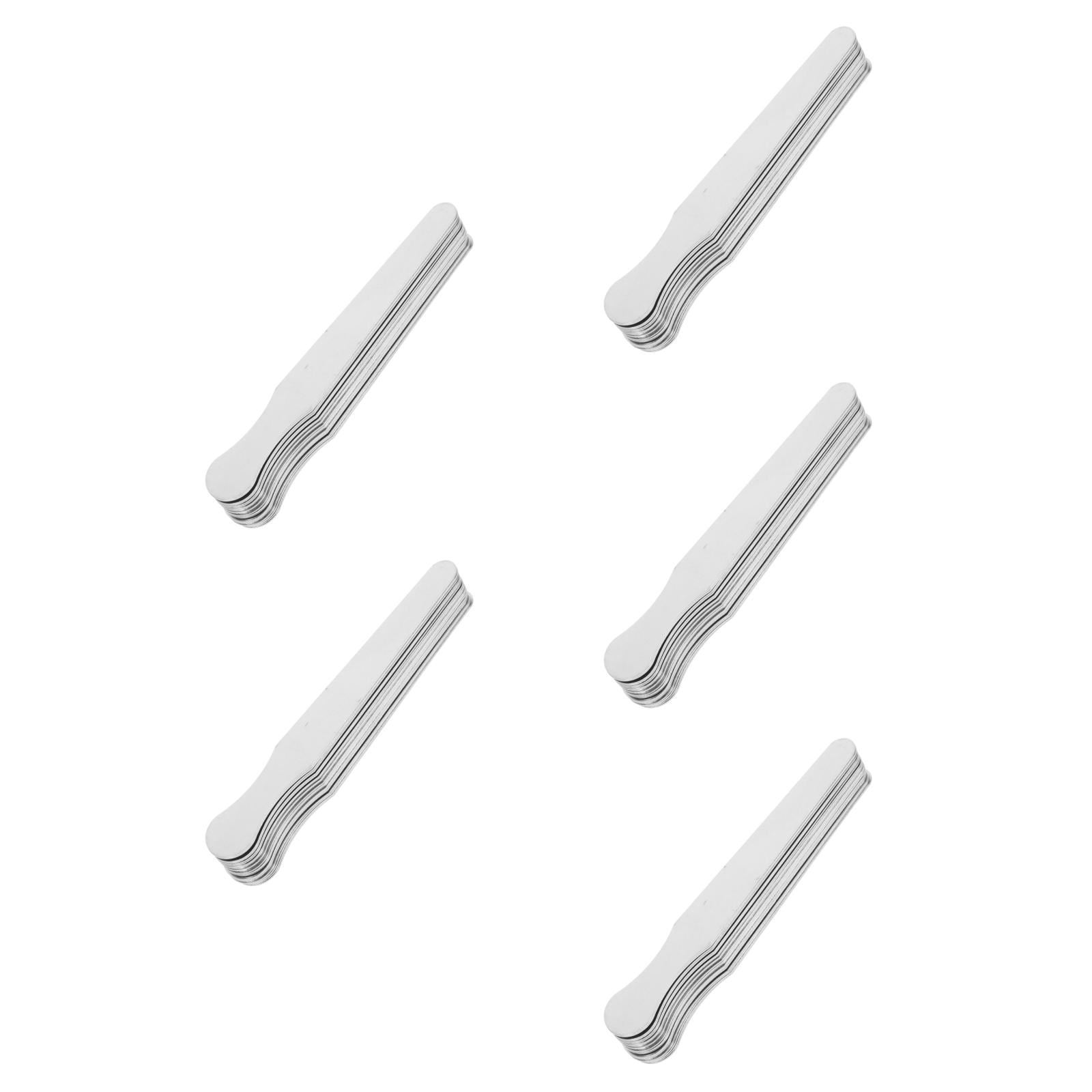 Raindrops 100 pcs Tongue Press Stick Depressors Stainless Steel Medical ...