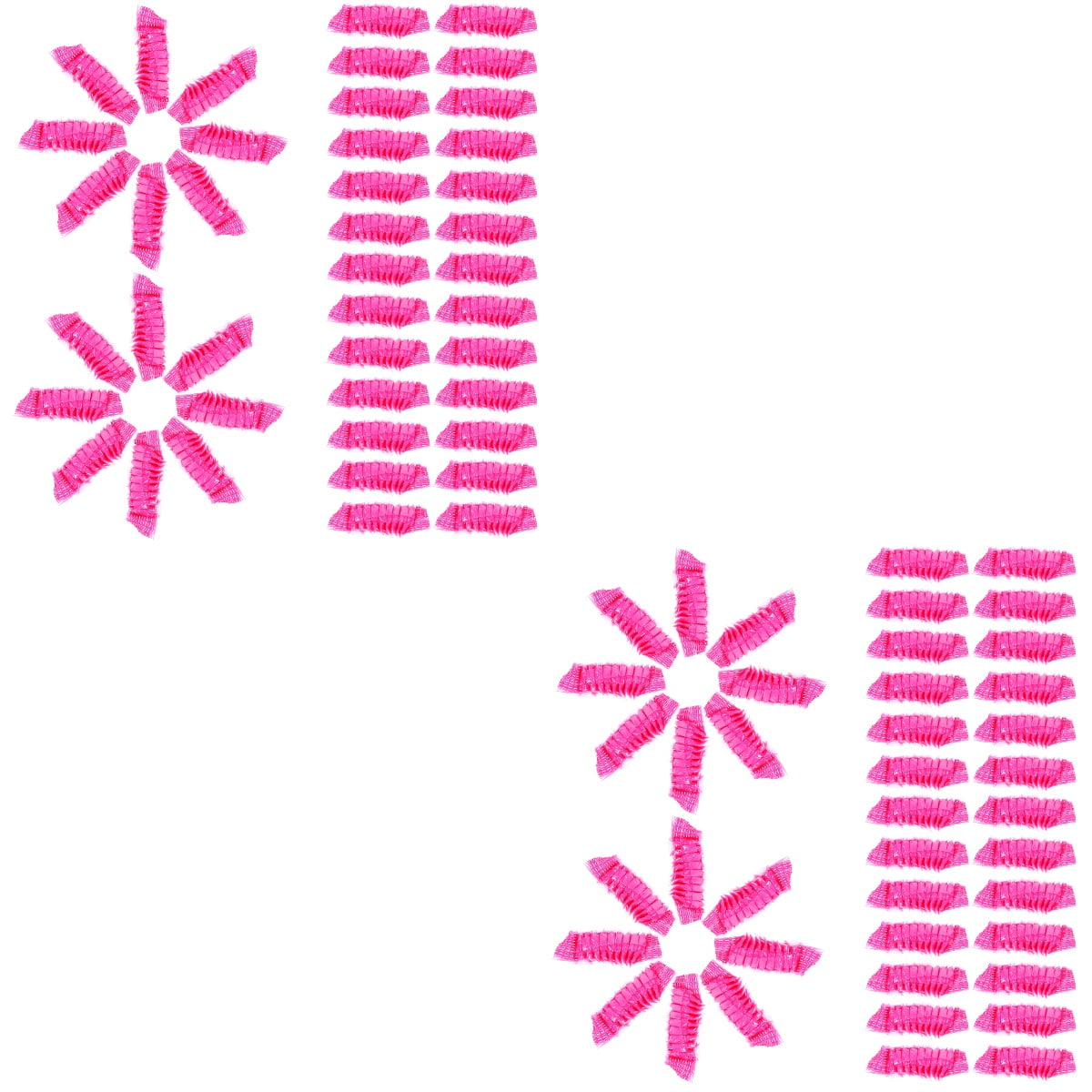 Raindrops 1000 Pcs Hair Dye Ear Covers Plastic Ear Covers Ear ...