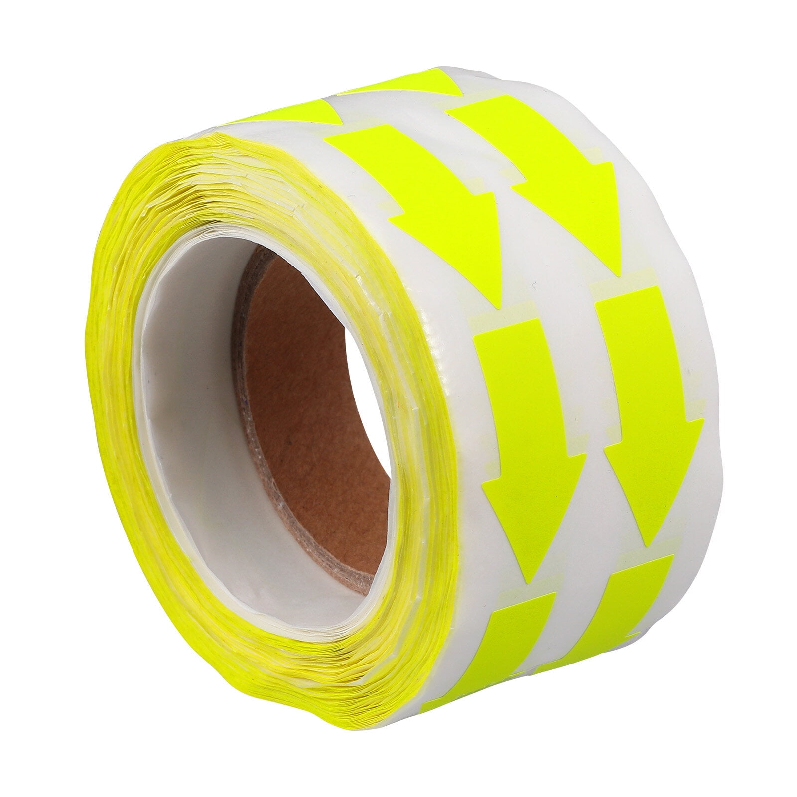 Raindrops 1000Pcs Yellow Fluorescent Paper Warning Direction Labels ...