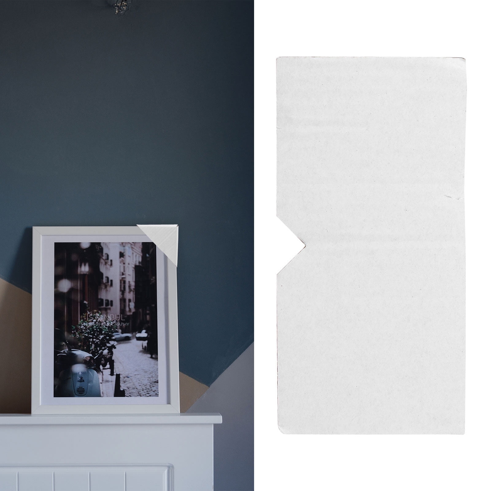 Raindrops Adjustable Cardboard Corner Protectors for Frame, Assorted ...