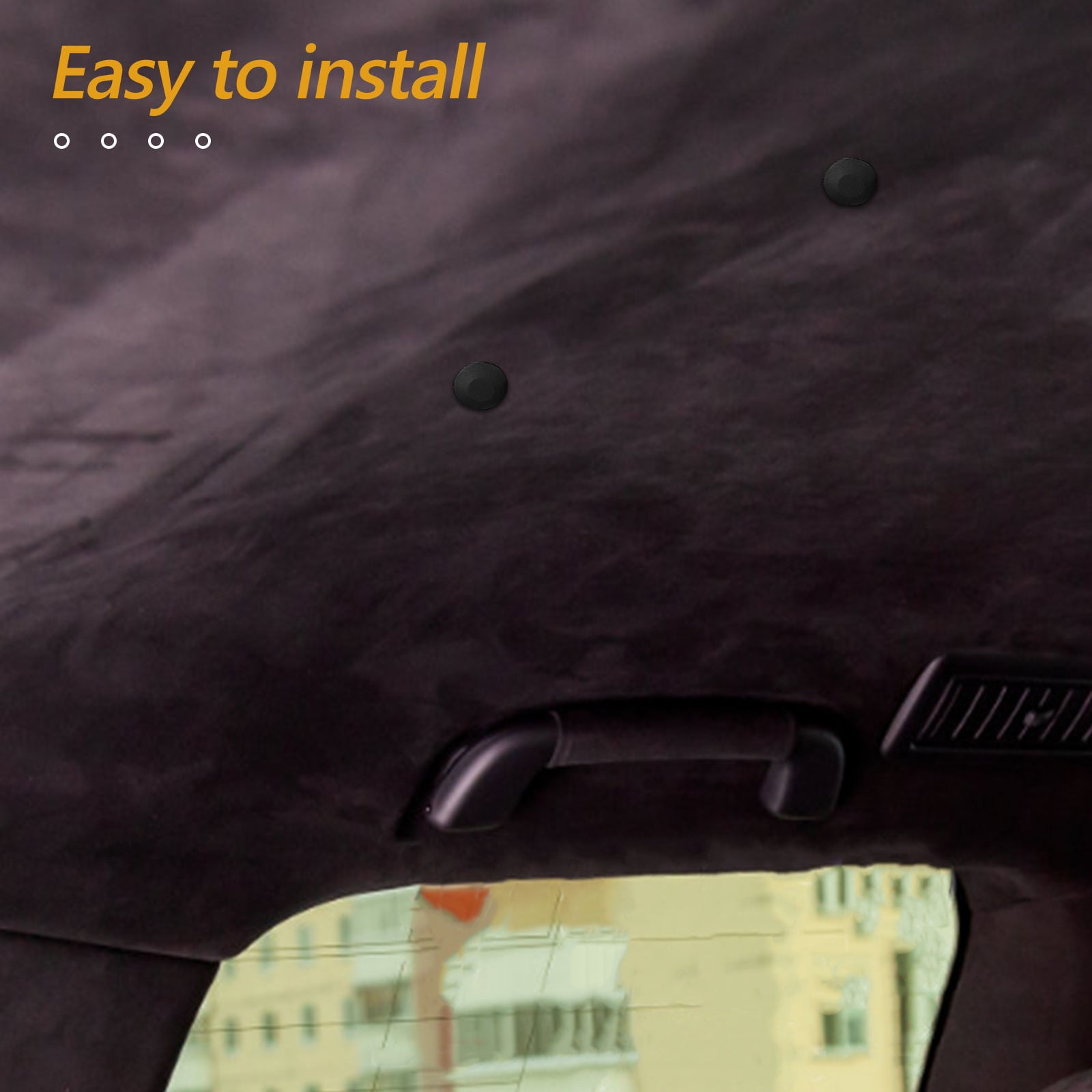 Raindrops 100Pcs Black Plastic Car Retainer Clips For Automotive Body Trim Door Panel Bumper ...