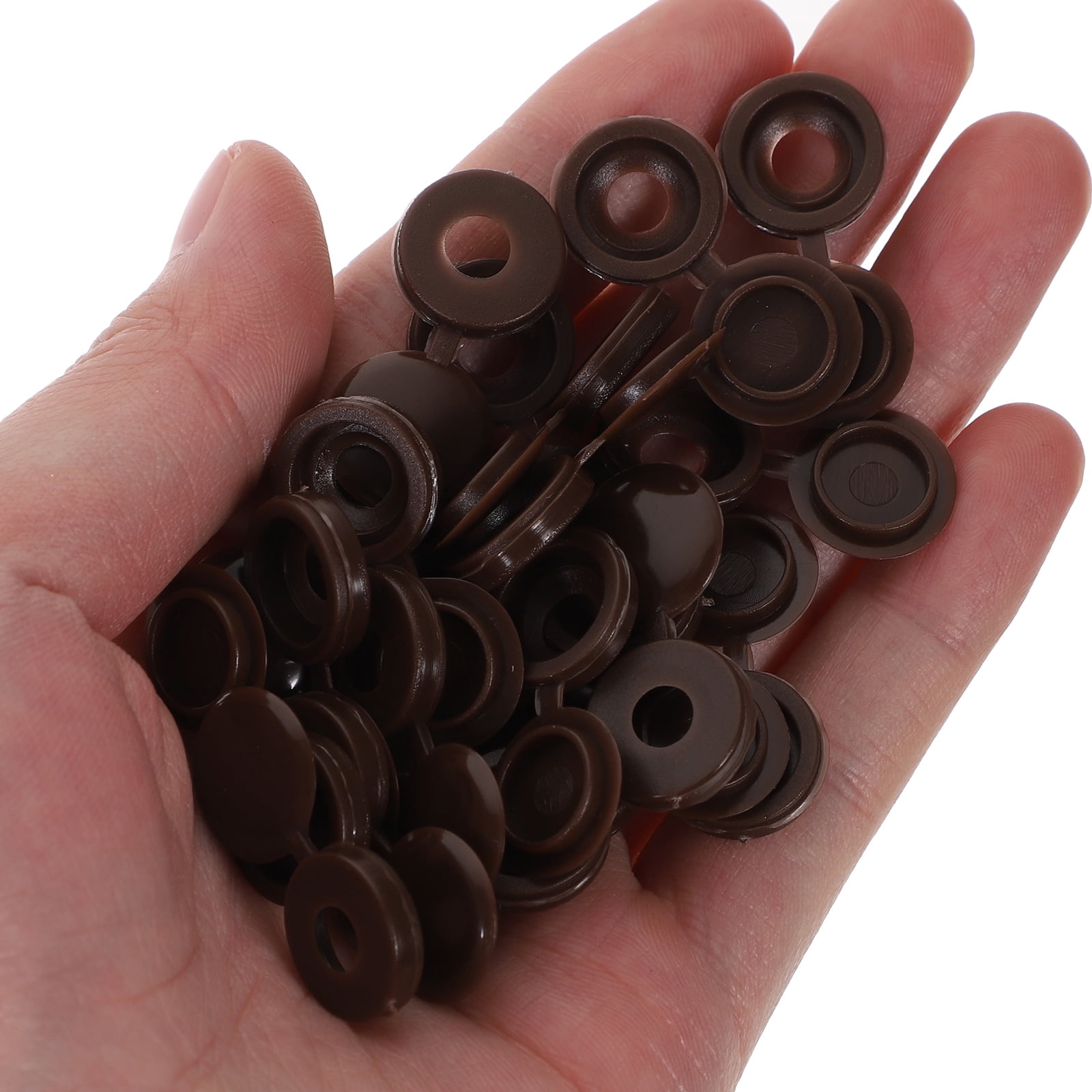 Raindrops 100Pcs Brown Screw Caps for Ships and Furniture Screws Water ...