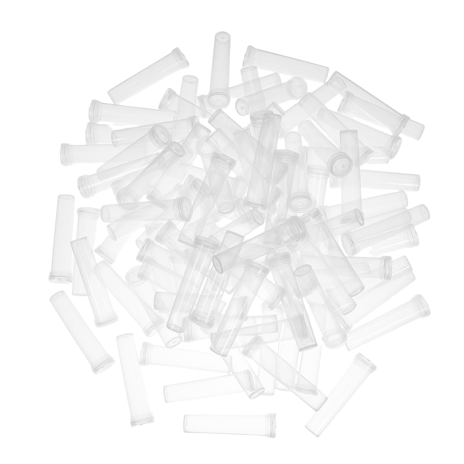 Raindrops 100Pcs Plastic Test Tubes for Flowers Clear Floral Water ...