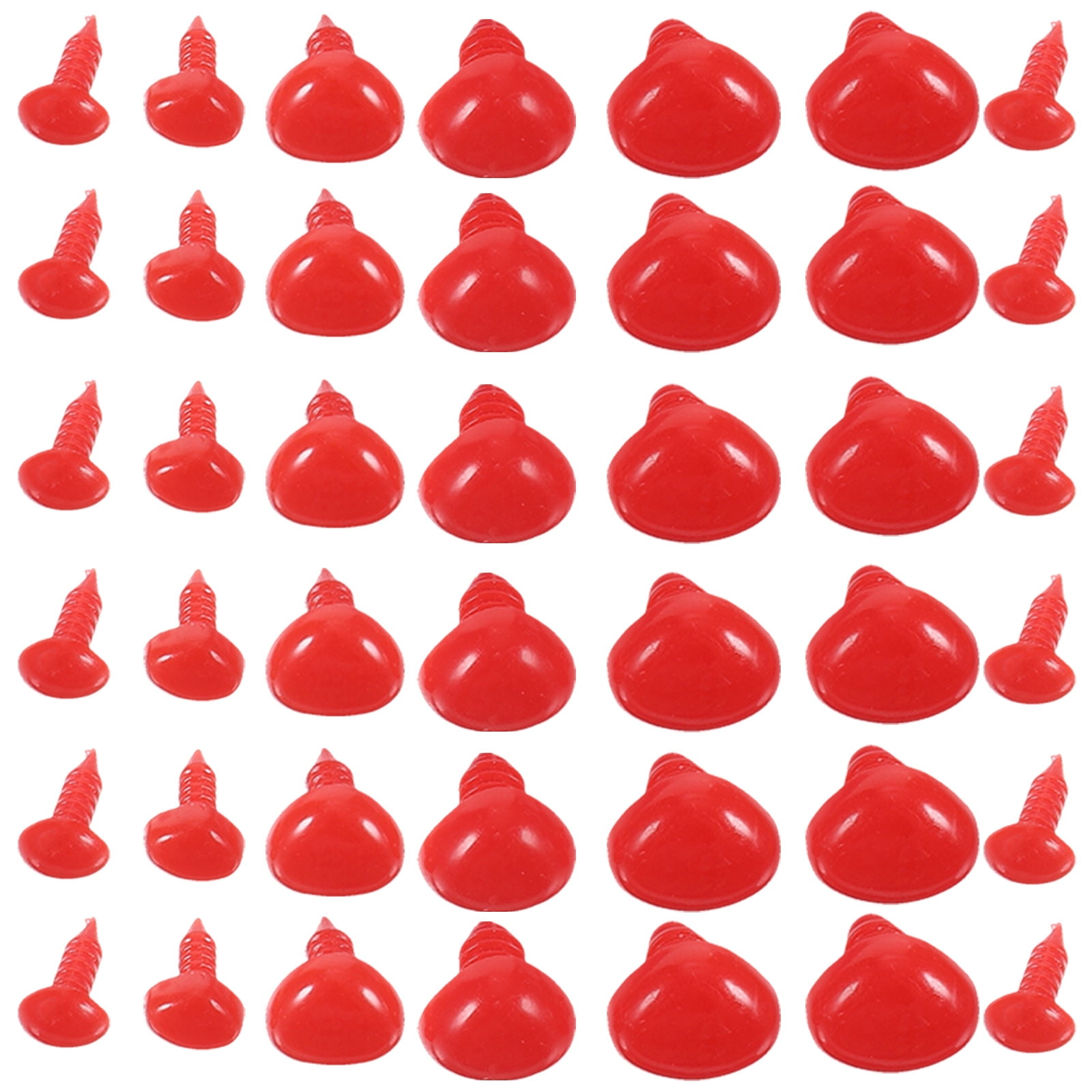 Raindrops 100Pcs Fake Nose for Stuffed Animals Triangle Nose Safety ...
