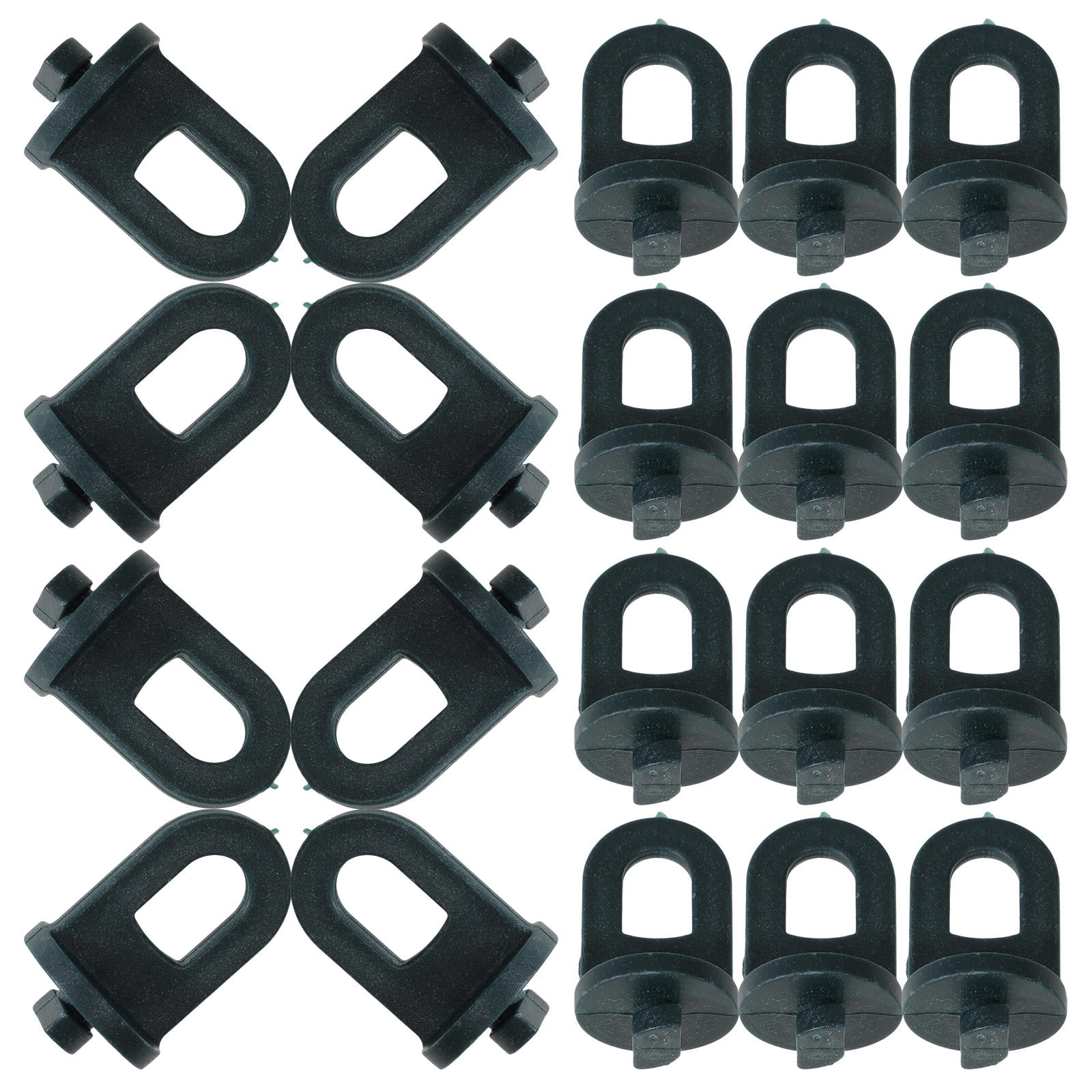 Raindrops 100Pcs Greenhouse Clamps for Secure Attachment in Plant Pot ...