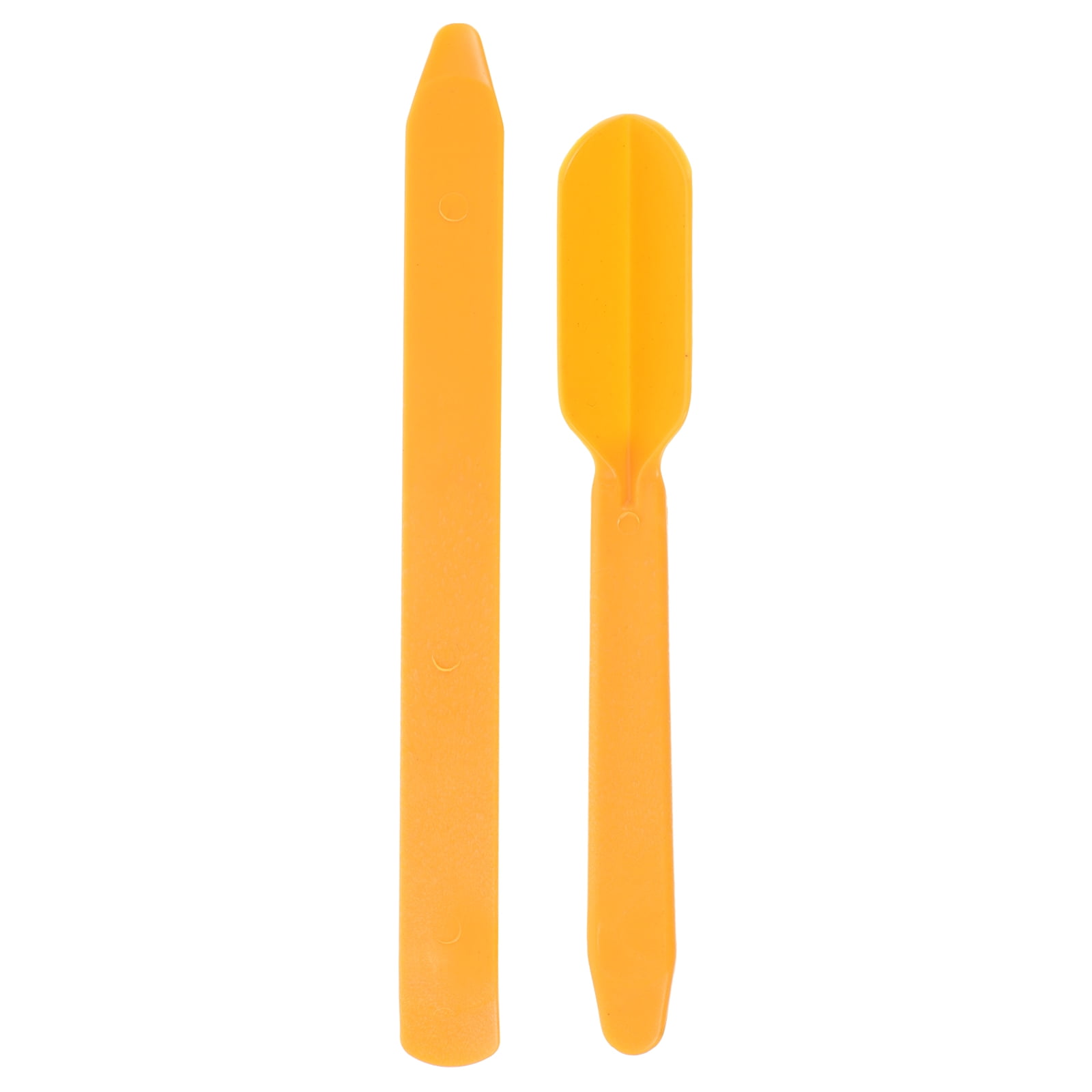 Raindrops 100Pcs Orange Plastic Caulking Tools Spatulas for Sealing ...