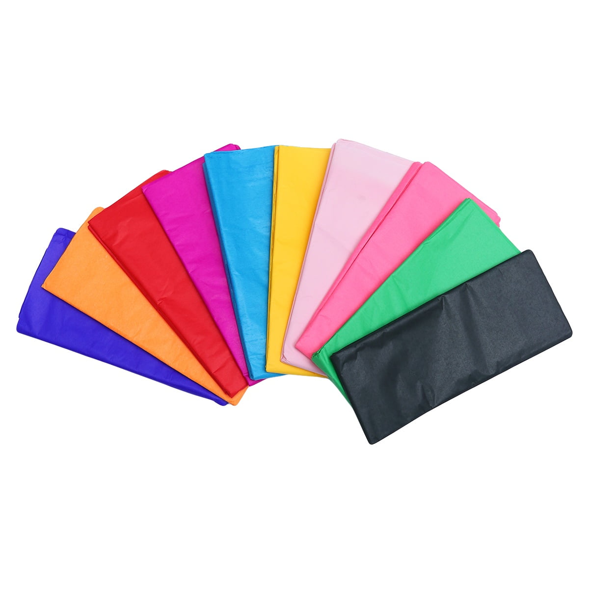 Raindrops 100Pcs Packing Paper Assorted Color Thin Craft Material for ...