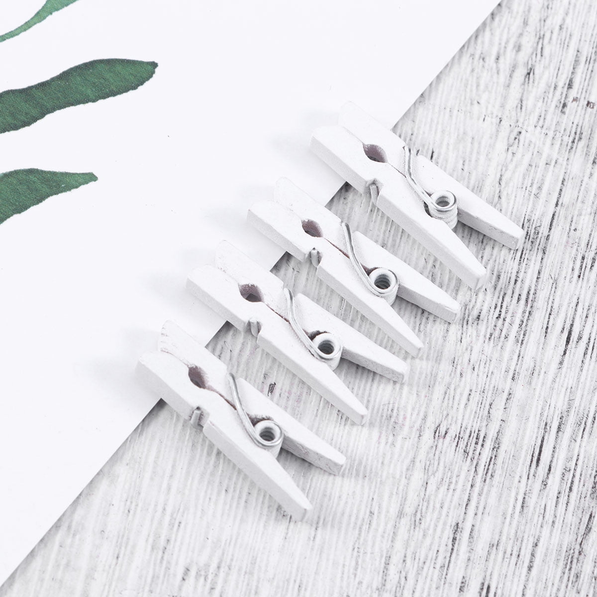 Raindrops 100Pcs Small Clothe Pin Photo Clips for Doll House Displays ...