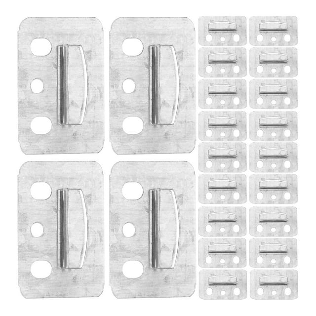 Raindrops 100Pcs Wall Panel Clamp Integrated Wall Panel Furniture ...