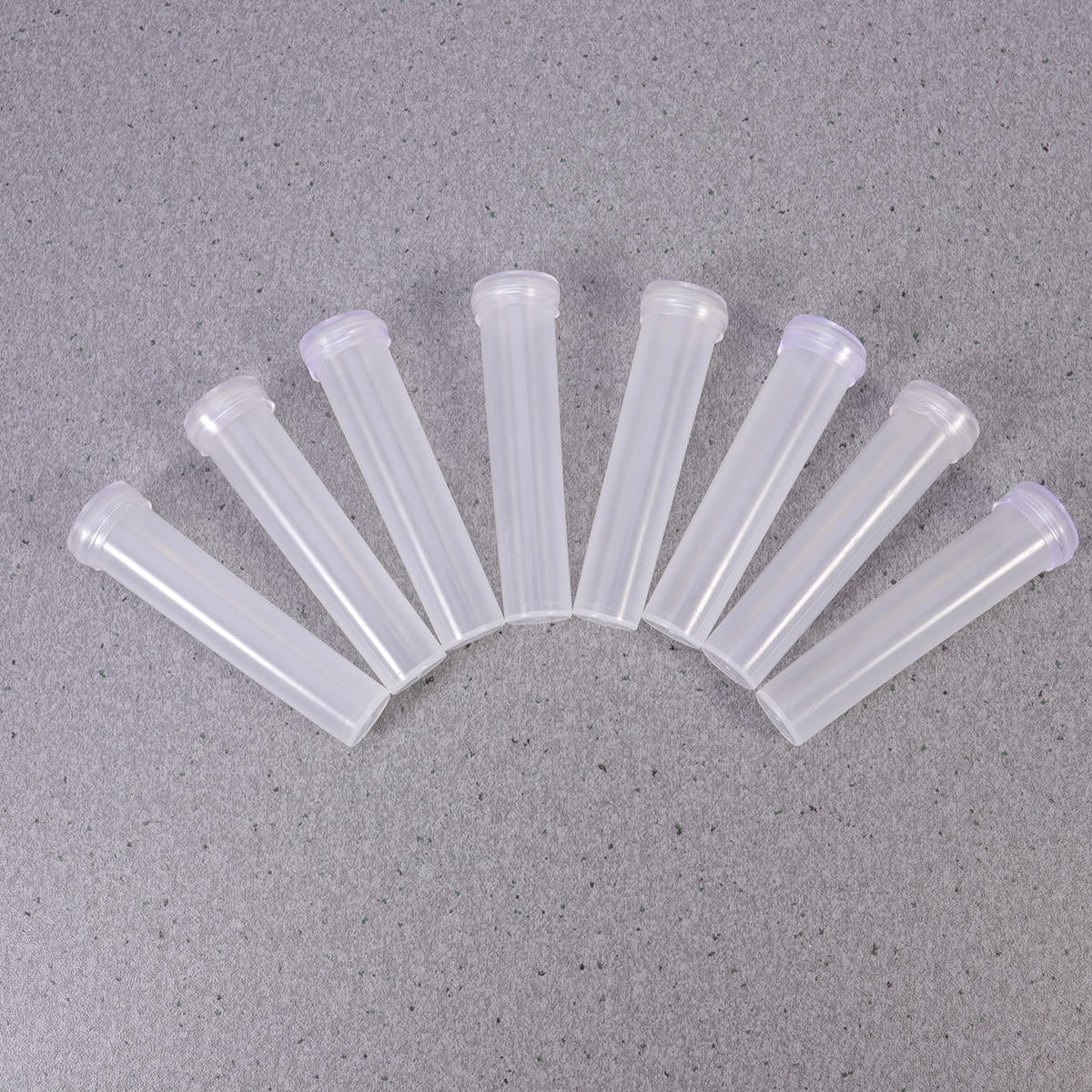 Raindrops 100Pcs White Plastic Floral Water Tubes for 2.8X0.7In ...