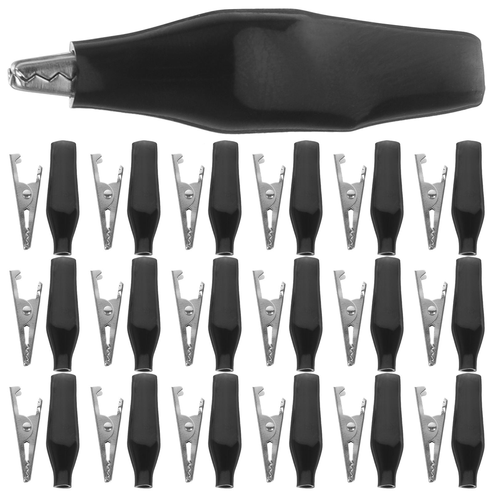 Raindrops 100pcs Alligator Clips Wire Testing Clips Small Electrical ...