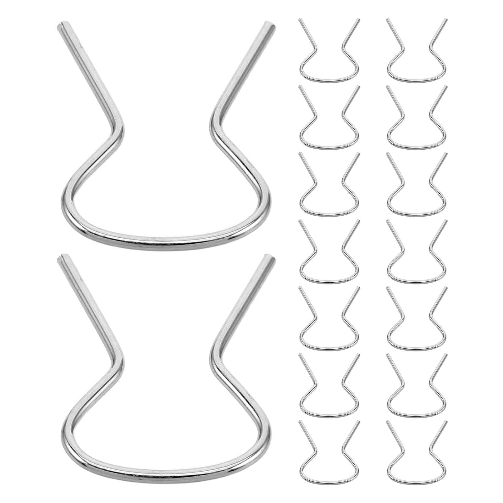 Raindrops 100pcs Car Door Handle Metal Retaining Clip For Glass Lifter ...