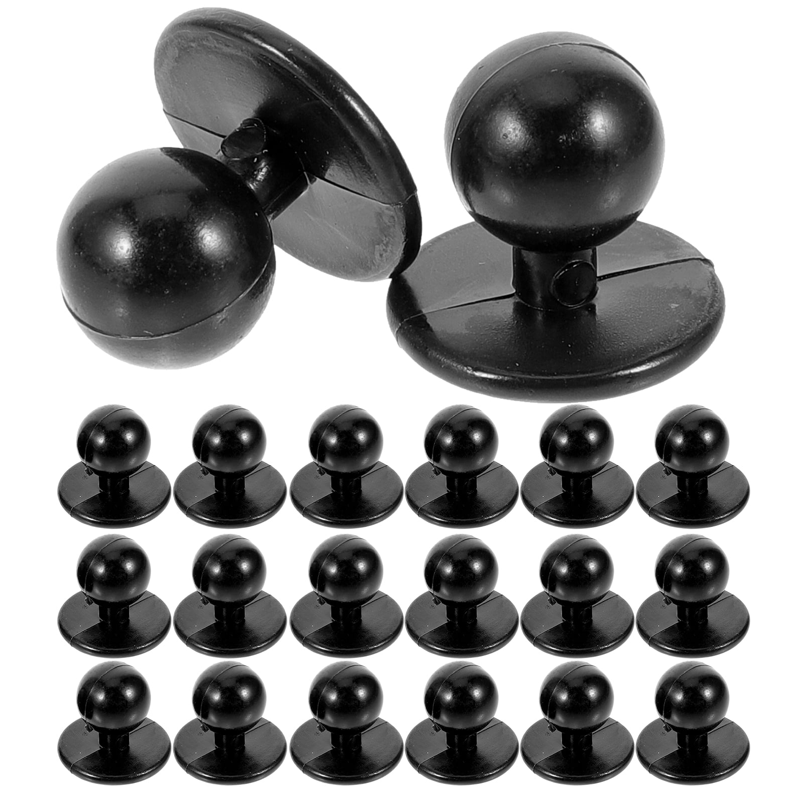 Raindrops 100pcs Clothes Buttons Chef Buttons Wind Coat Sewing Buttons ...