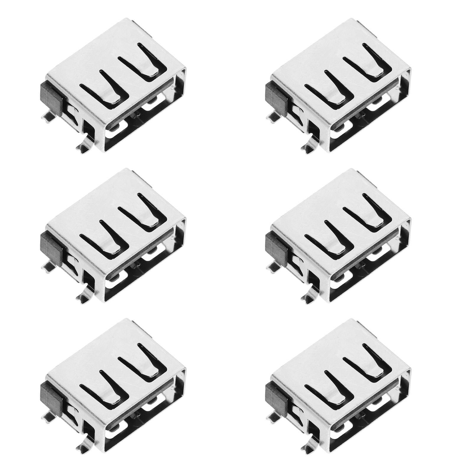 Raindrops 100pcs Daily Use Usb Female Socket Connector Usb Connector ...
