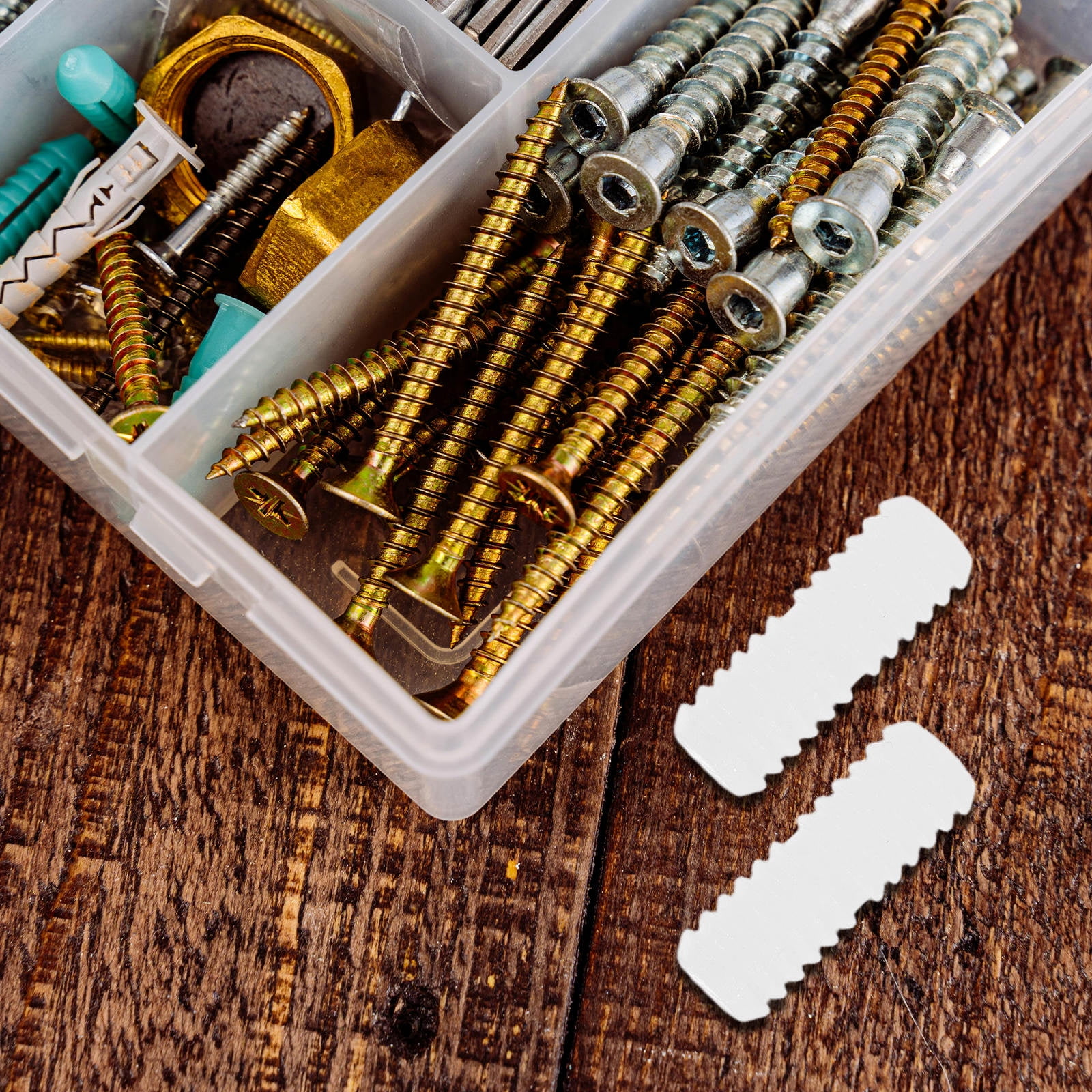 Raindrops 100pcs Double-Headed Nylon Furniture Connectors Hidden Cam ...