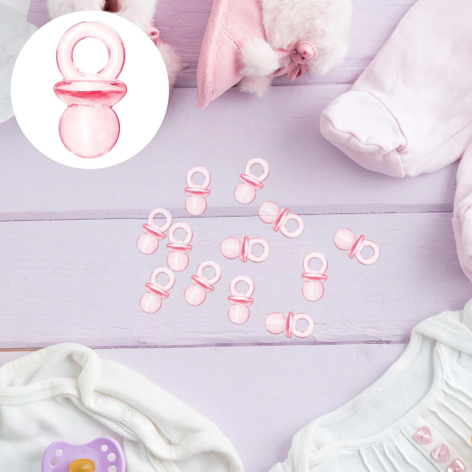 Raindrops 100pcs Mini Pacifiers Toys Miniature Baby Pacifiers Models ...