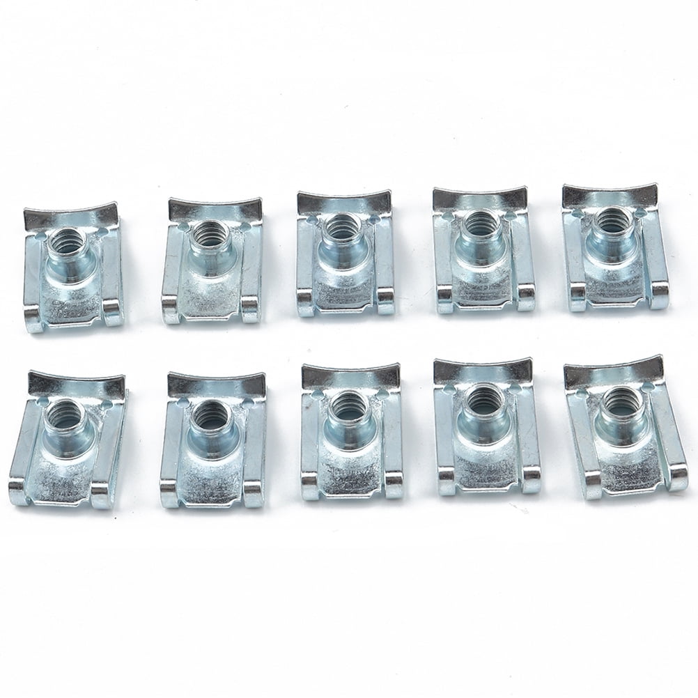 Raindrops 100pcs Motorcycle Fairing Bodywork Panel U Clips Manganese ...