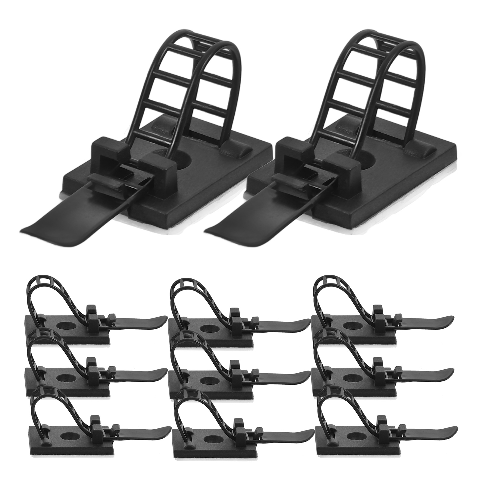 Raindrops 100pcs Office Cable Ties Reusable Zip Ties Nylon Wire ...