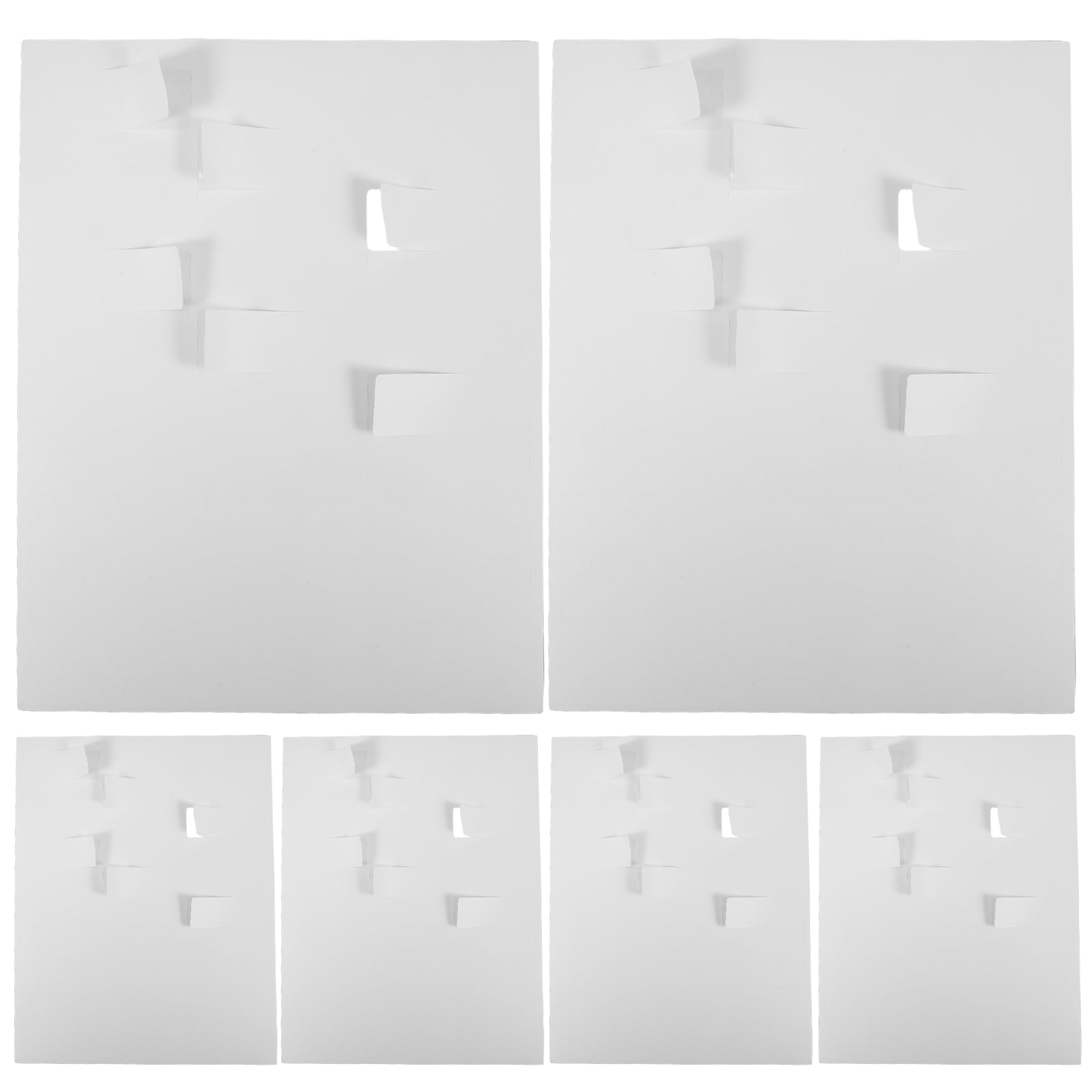 Raindrops 100pcs Printable Mailing Labels For Printer White Blank ...