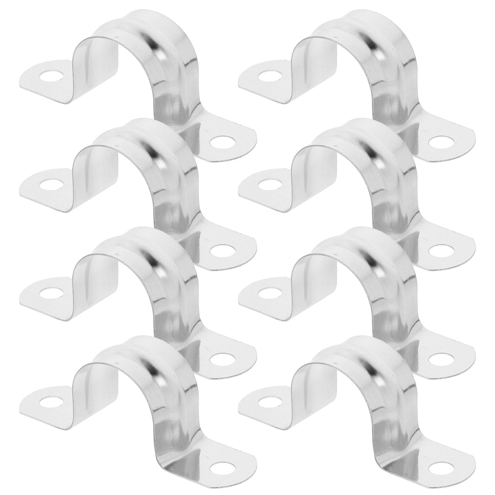Raindrops U-tube Clamps for Fixing Use Stainless Steel Silver Color ...