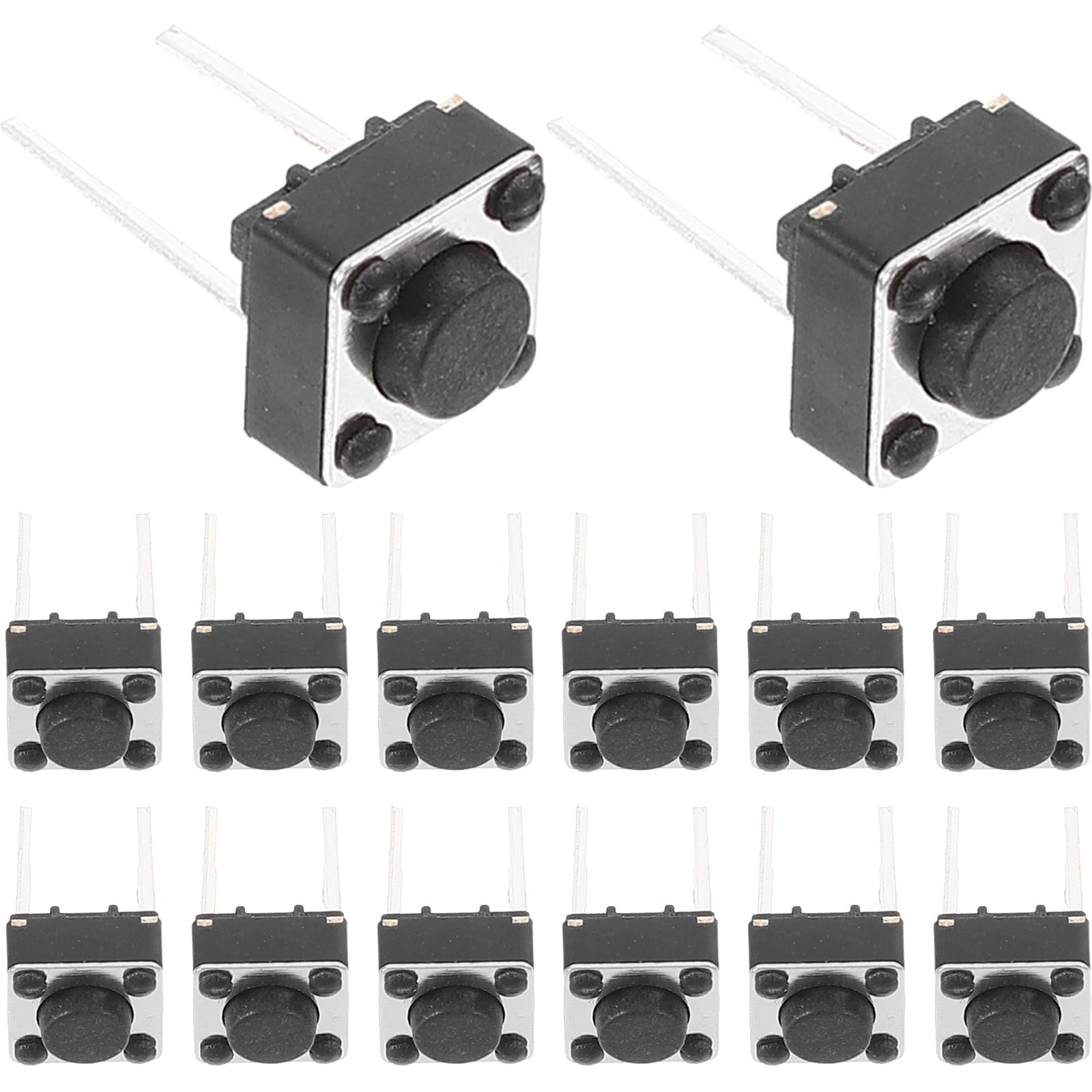 Raindrops 100pcs Tactile Switch Momentary Switch Push Button Switch For ...