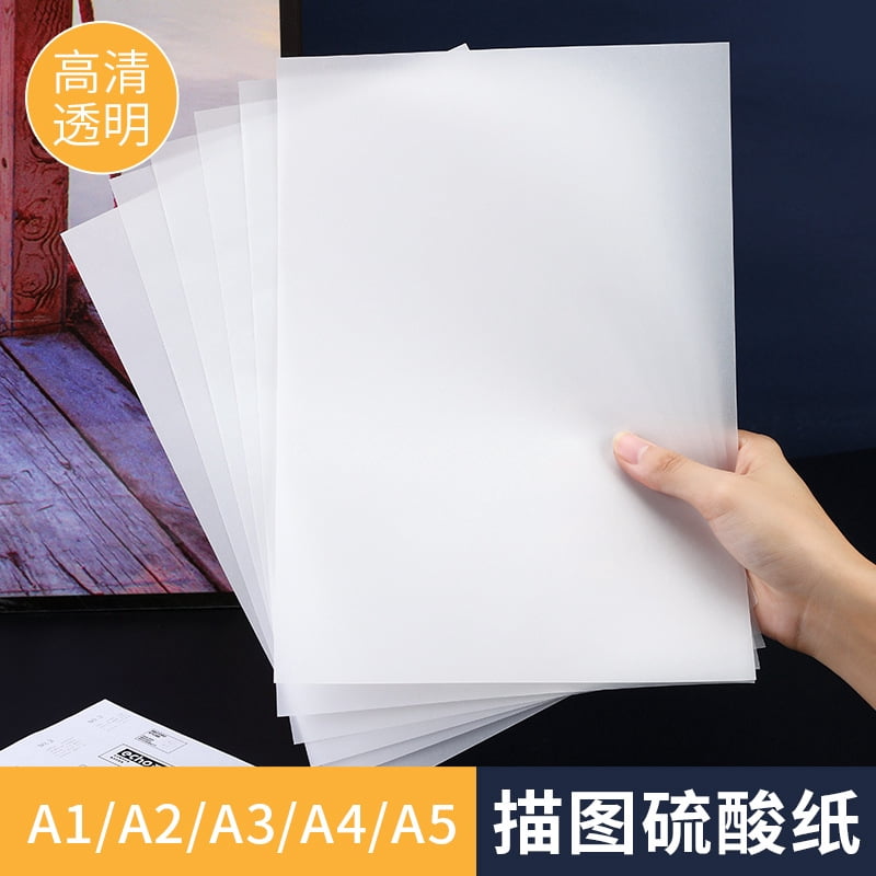 Raindrops Tracing Paper for Sewing and Sketching 100Pcs A4 - Walmart.com