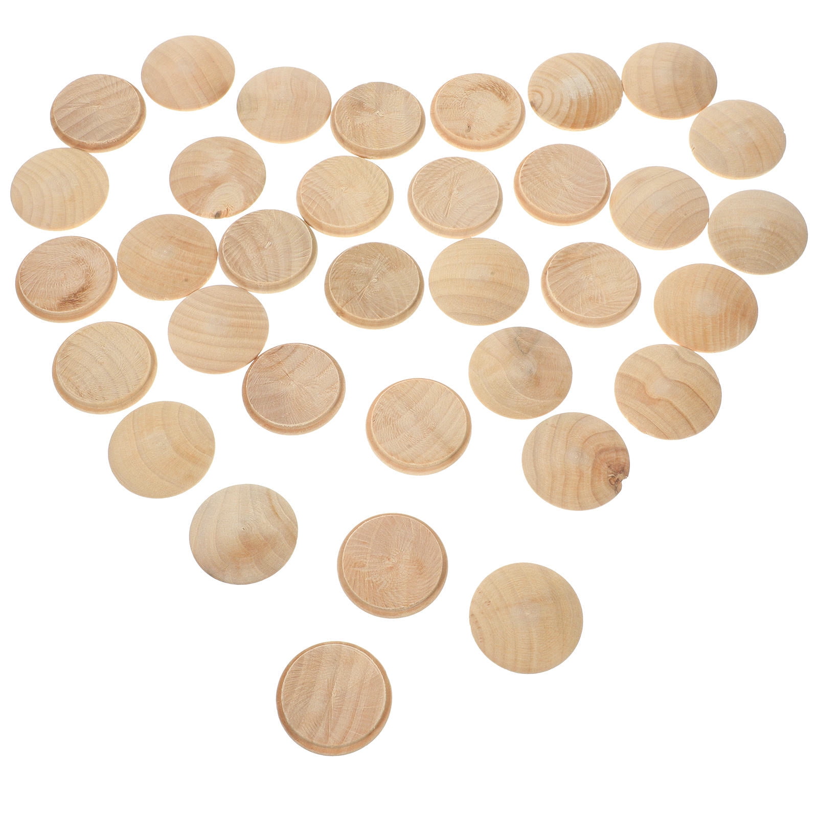 CRILSTYLEO Furniture Decorative Wooden Stair Button Screw Hole Plugs ...