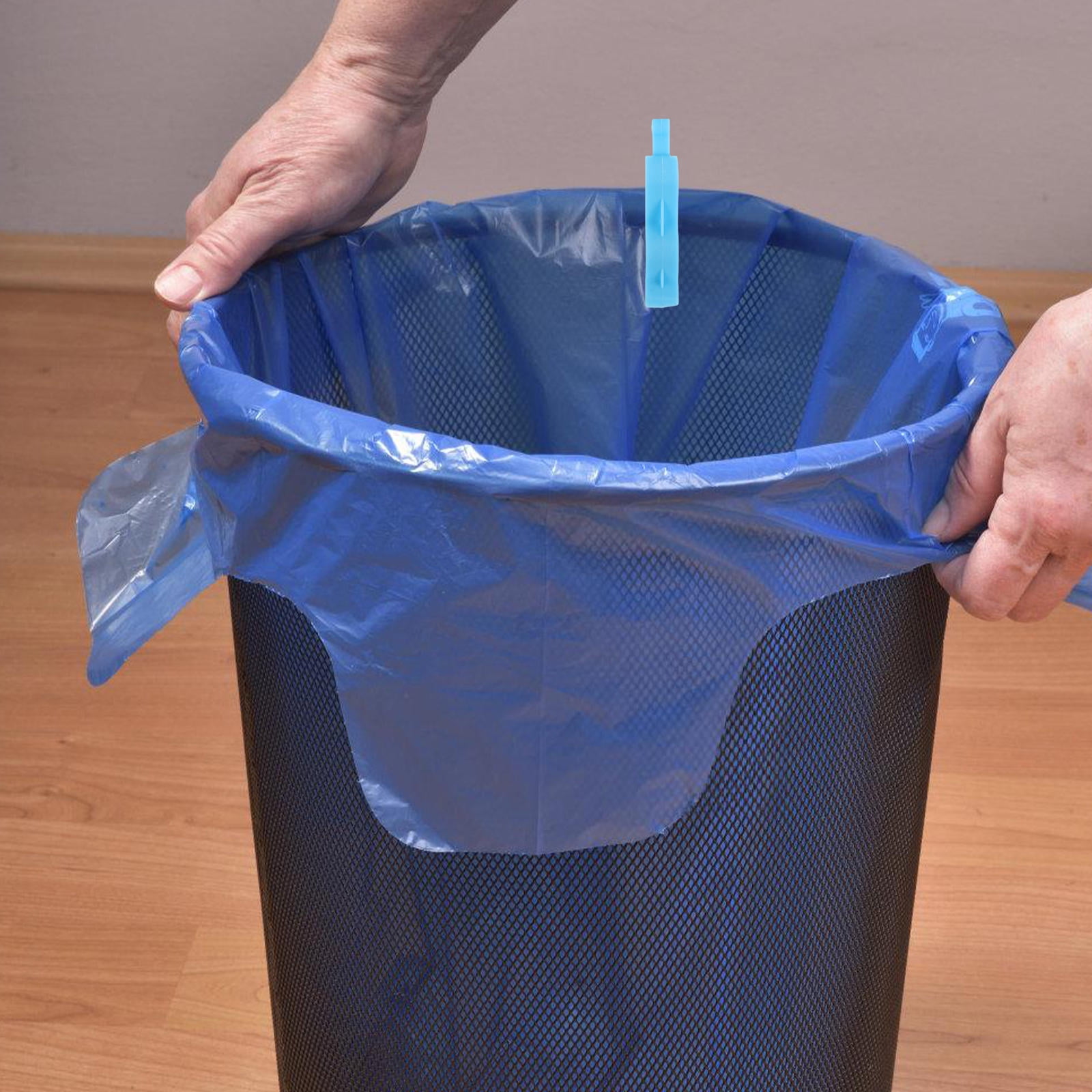 Raindrops 10PCS Garbage Bin Clips Trash Bag Clips Plastic Washroom ...