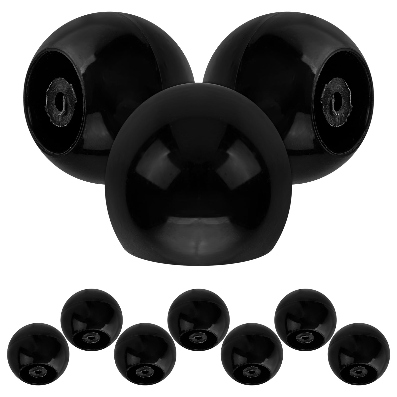 USHOBE Casserole Kettle Lid Replacement Handles Black 10Pcs 3.00X3.00X2 ...