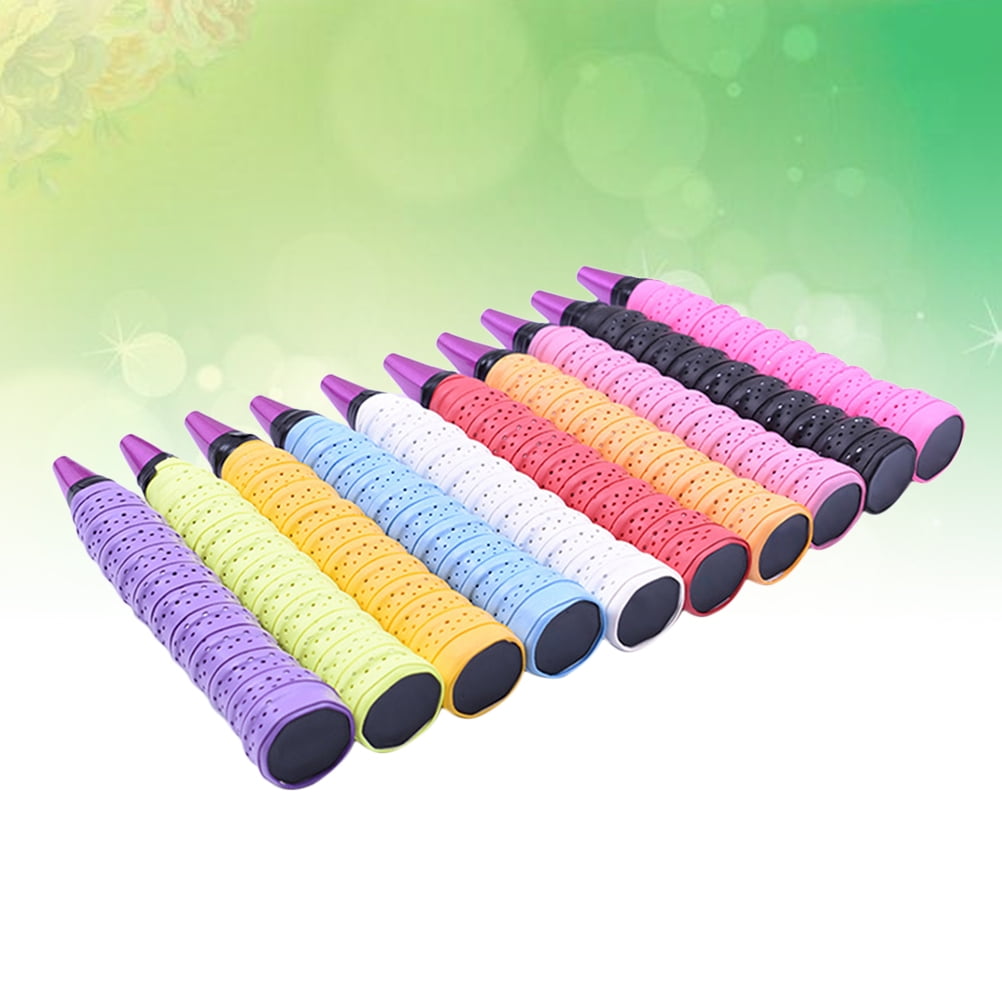 Raindrops 10Pcs Assorted Color Sweatbands for Tennis Racket Grip Band 4 ...