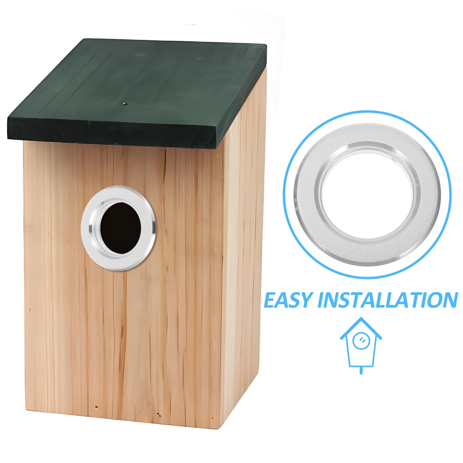 Raindrops 10Pcs Bird Breeding Box Metal Guards Circular Shape For Birds ...