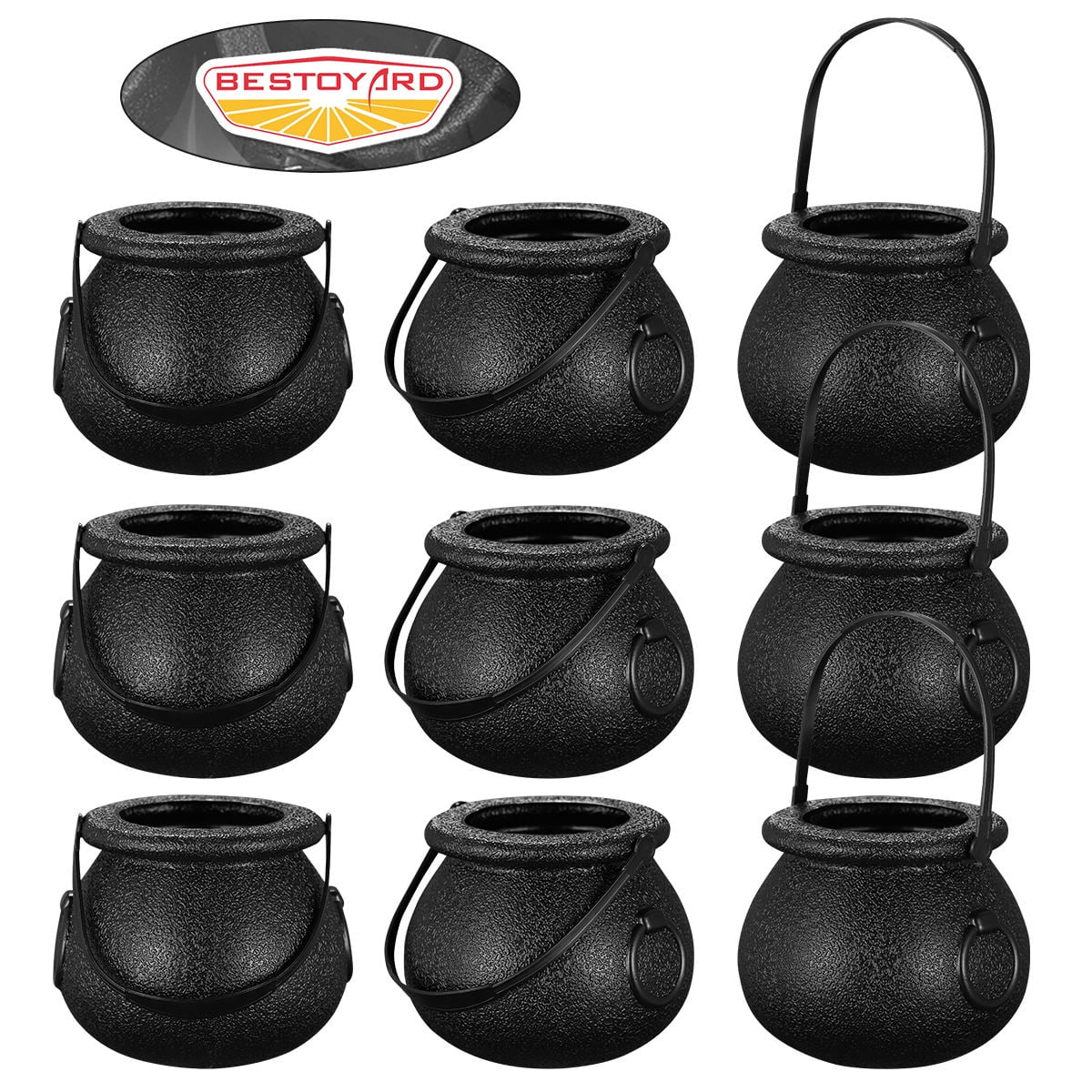 Raindrops 10Pcs Black Plastic Candy Bucket for and Parties - Walmart.com