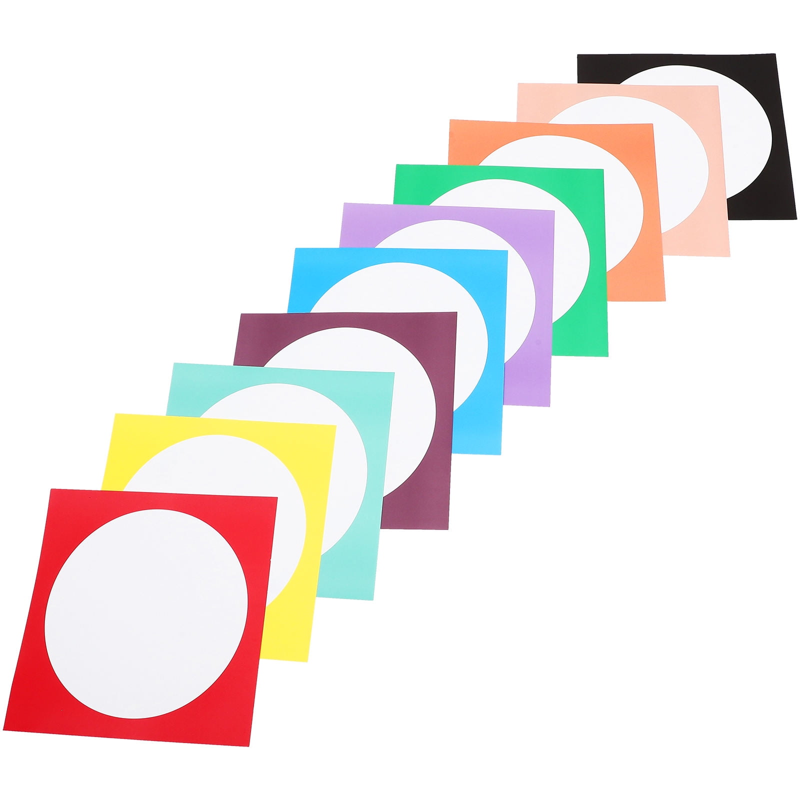 Raindrops 10Pcs Cardstock Printer Paper Gradient Color Cardstock For ...