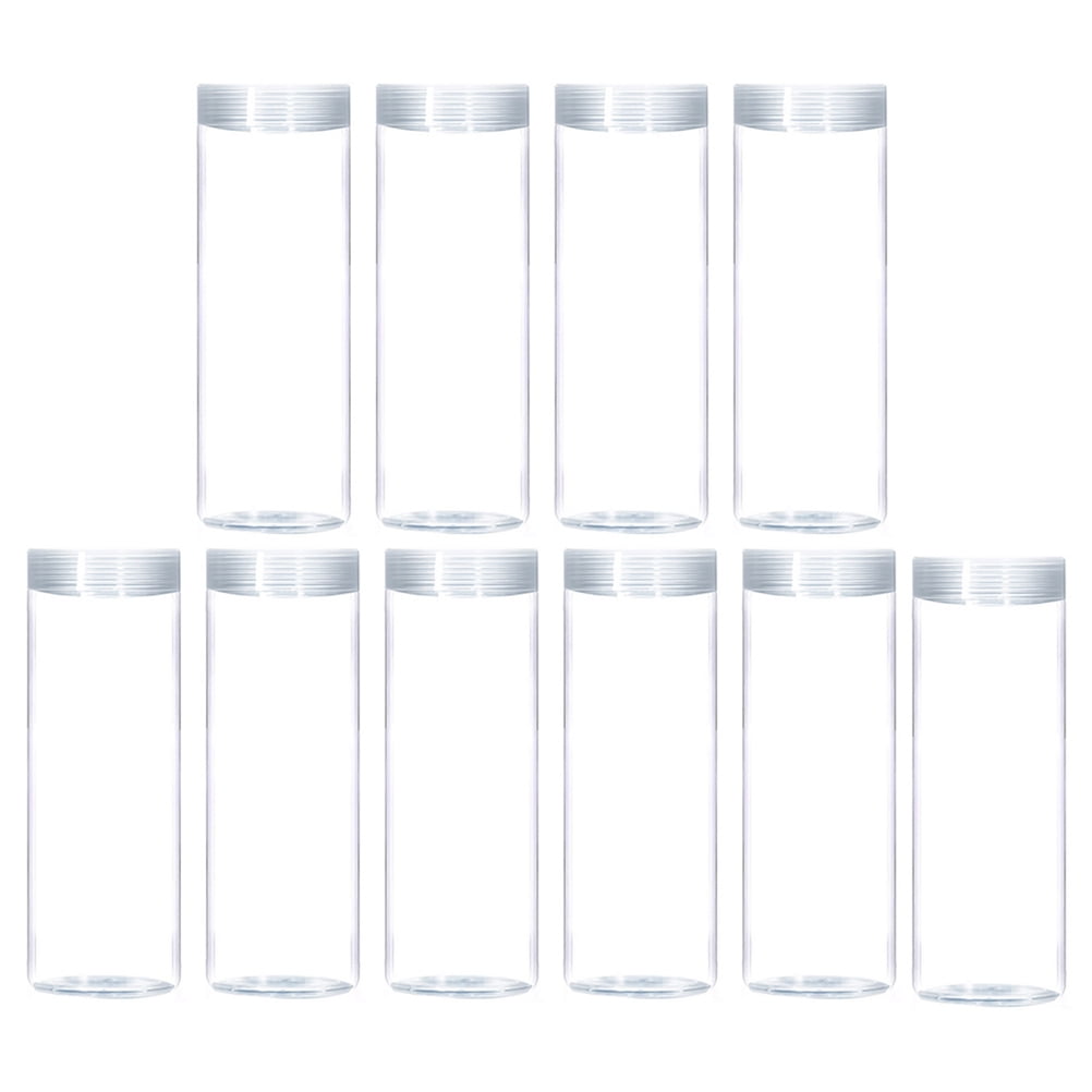 Raindrops 10Pcs Clear Tube for Quarters Collectibles Coin Protection ...