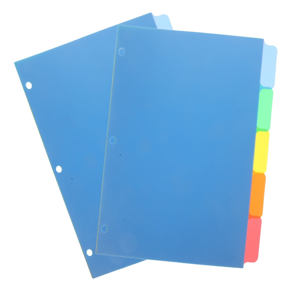 Raindrops 10Pcs Dividers for Binder A4 Dividers Loose-leaf Page Markers ...