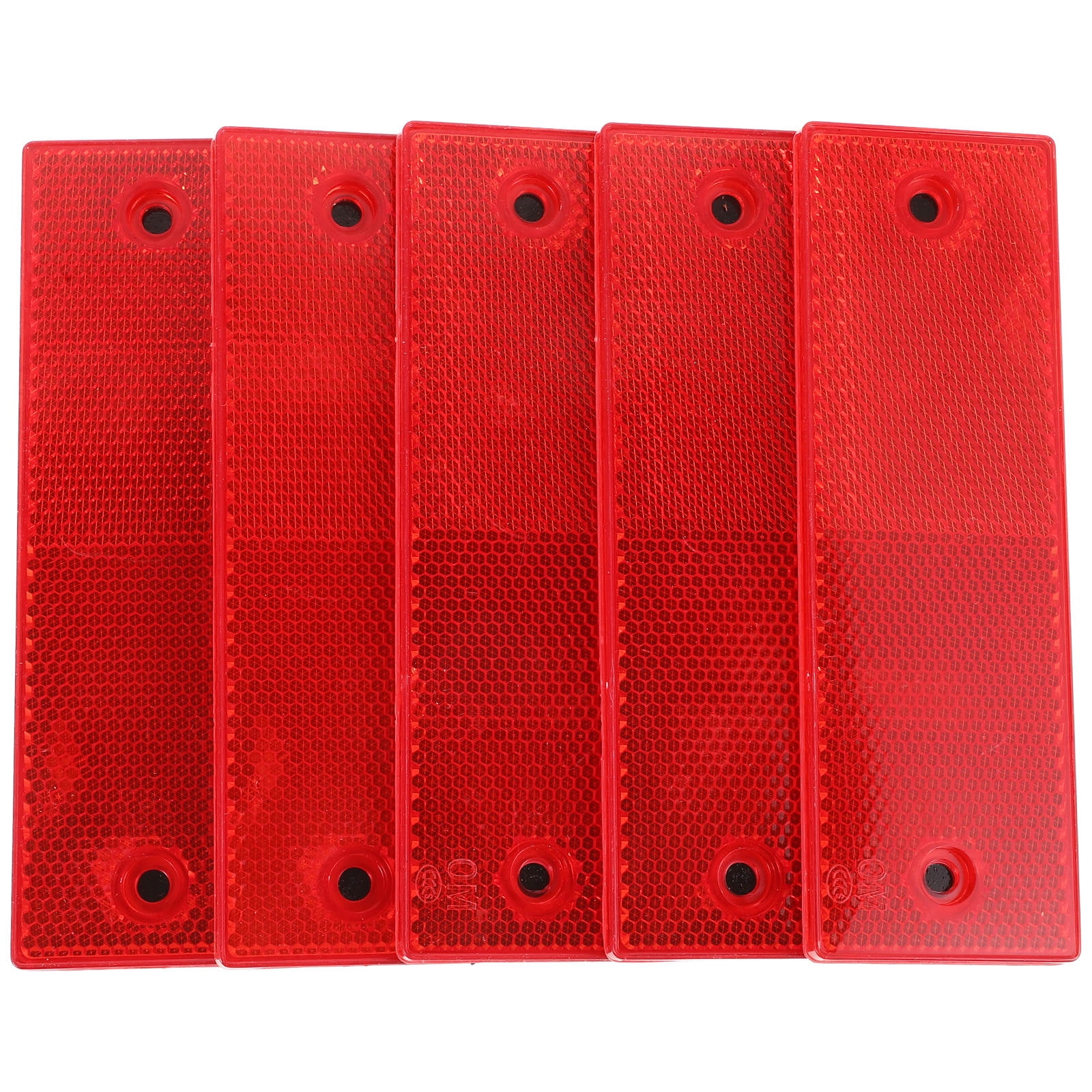 Raindrops Reflection Stickers Red Plastic 10Pcs - Walmart.com