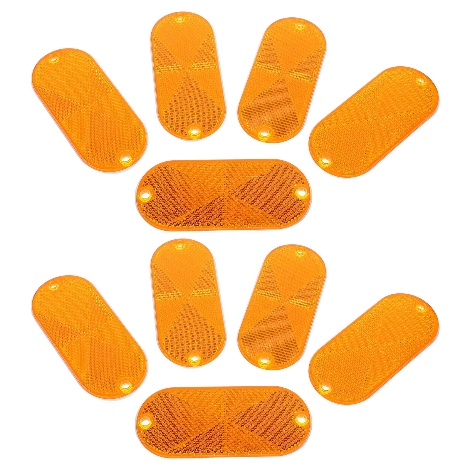 Raindrops 10Pcs Road Reflector Post Reflectors For Driveway And Fence ...