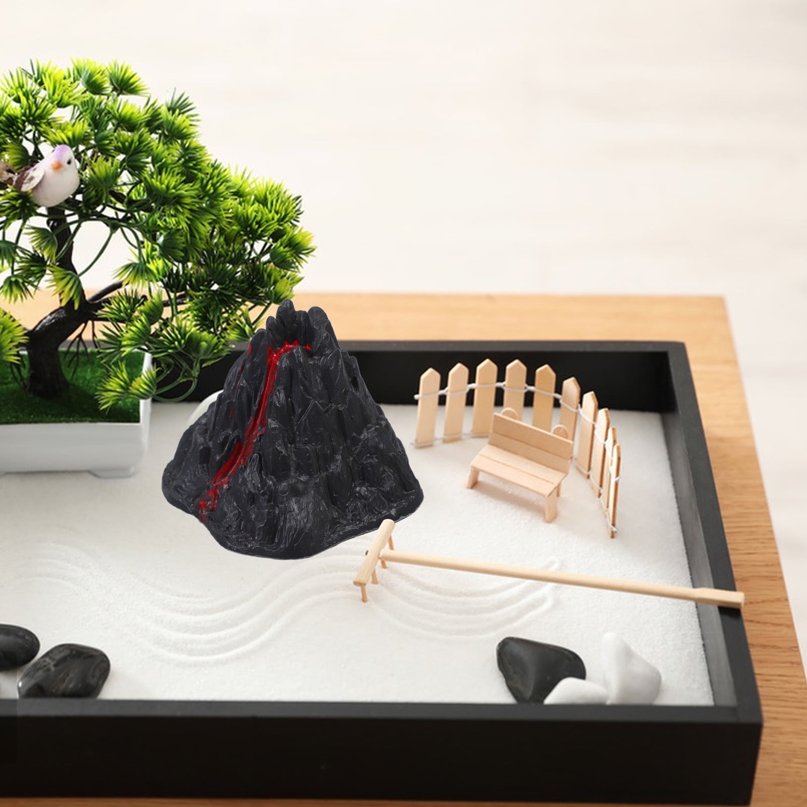 Raindrops 10Pcs Simulation Volcano Toy Model for Parties Assorted Color ...