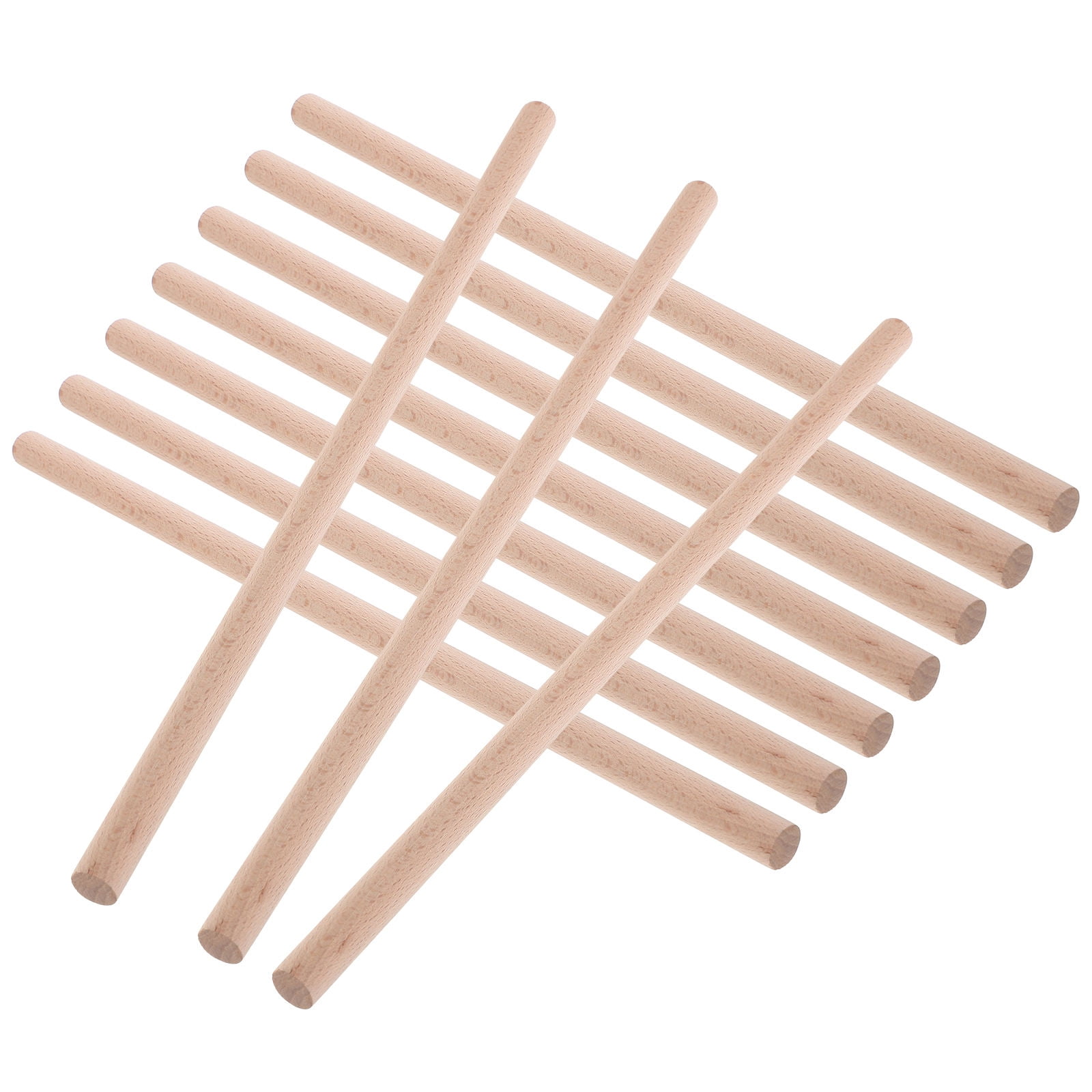 Raindrops 10Pcs Wooden Stick for Children DIY Rhythm Stick Music ...