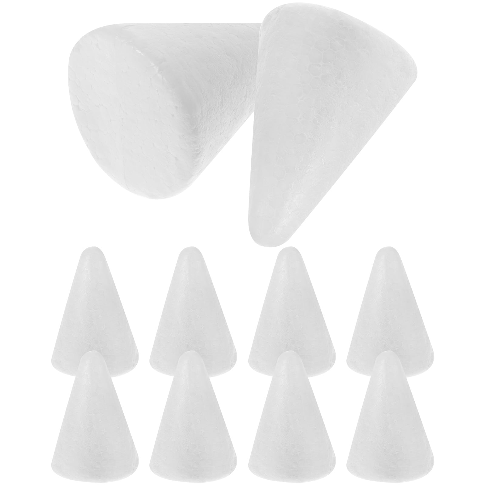 Raindrops 10Set Craft Cone Set 36Pack Foam DIY Project New Year ...
