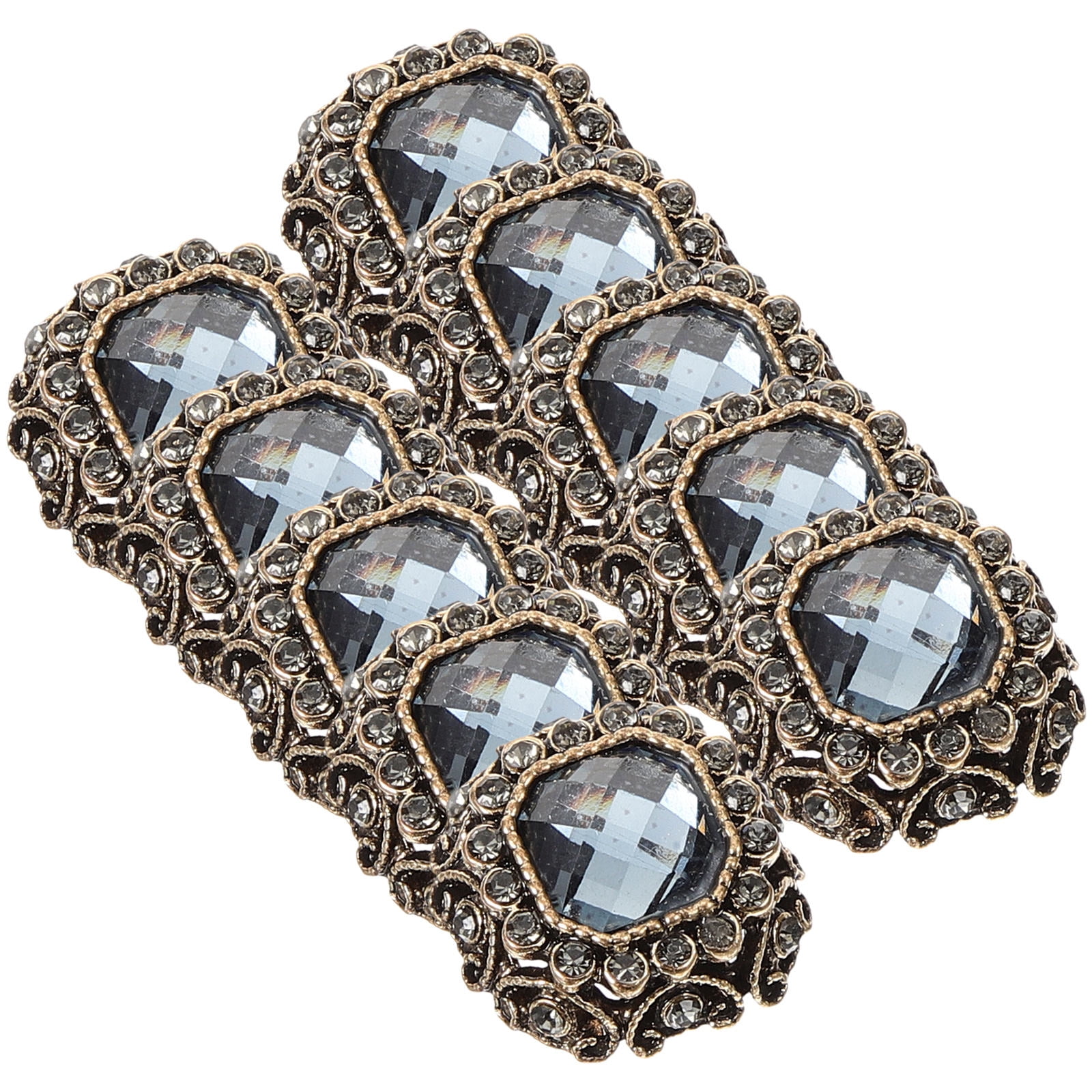 Raindrops Buttons Sewing Multi Rhinestone 10Pack - Walmart.com