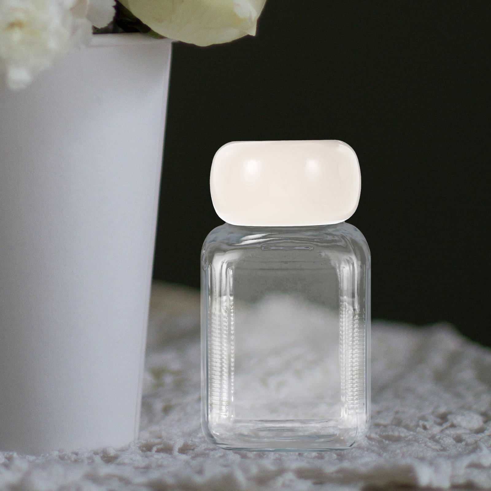 Raindrops 10pcs Aromatherapy Diffuser Caps with Hole, Glass Bottle ...