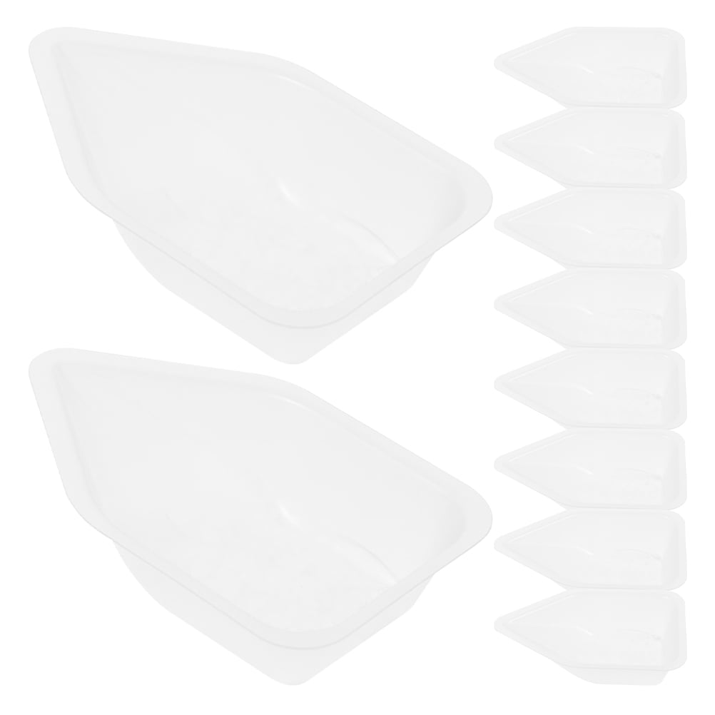 Raindrops 10pcs Boat Shaped Plastic Weigh Boats Scale Trays Lab Dish ...